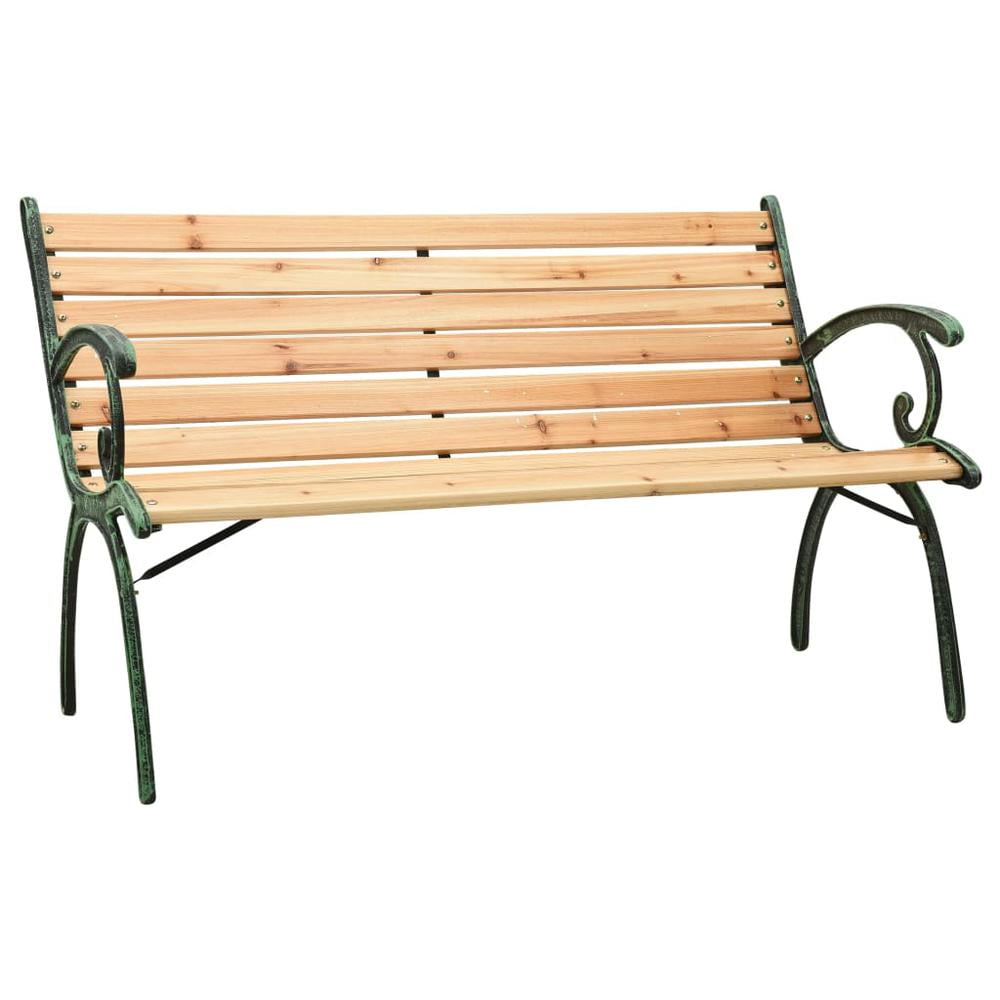Hargrove cast aluminum patio bench store