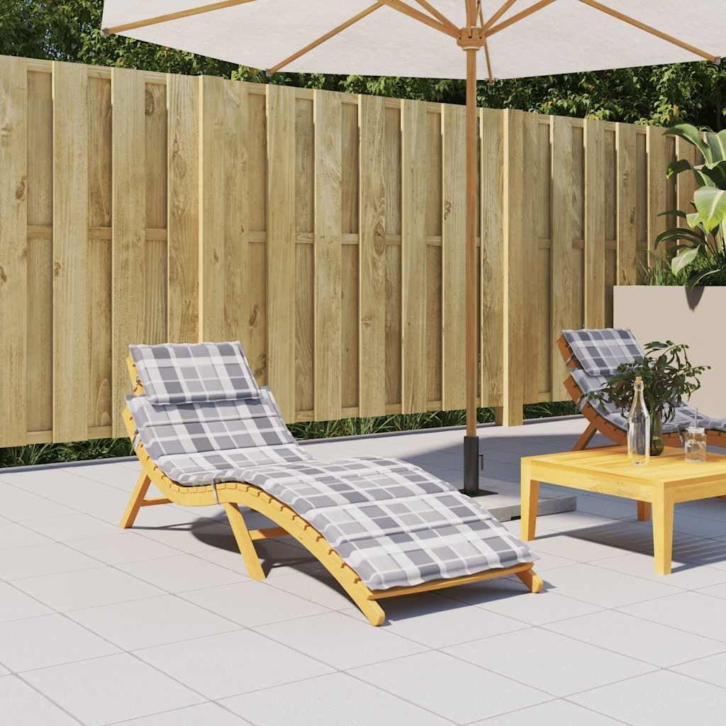 vidaXL Patio Cushion Outdoor Garden Sun Lounger Chair Cushion Oxford ...