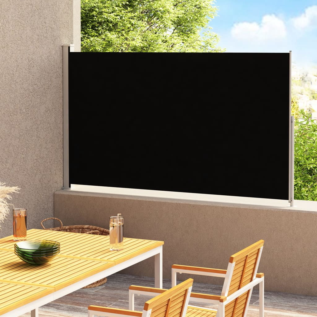 vidaXL Patio Retractable Side Awning Folding Privacy Screen Outdoor ...