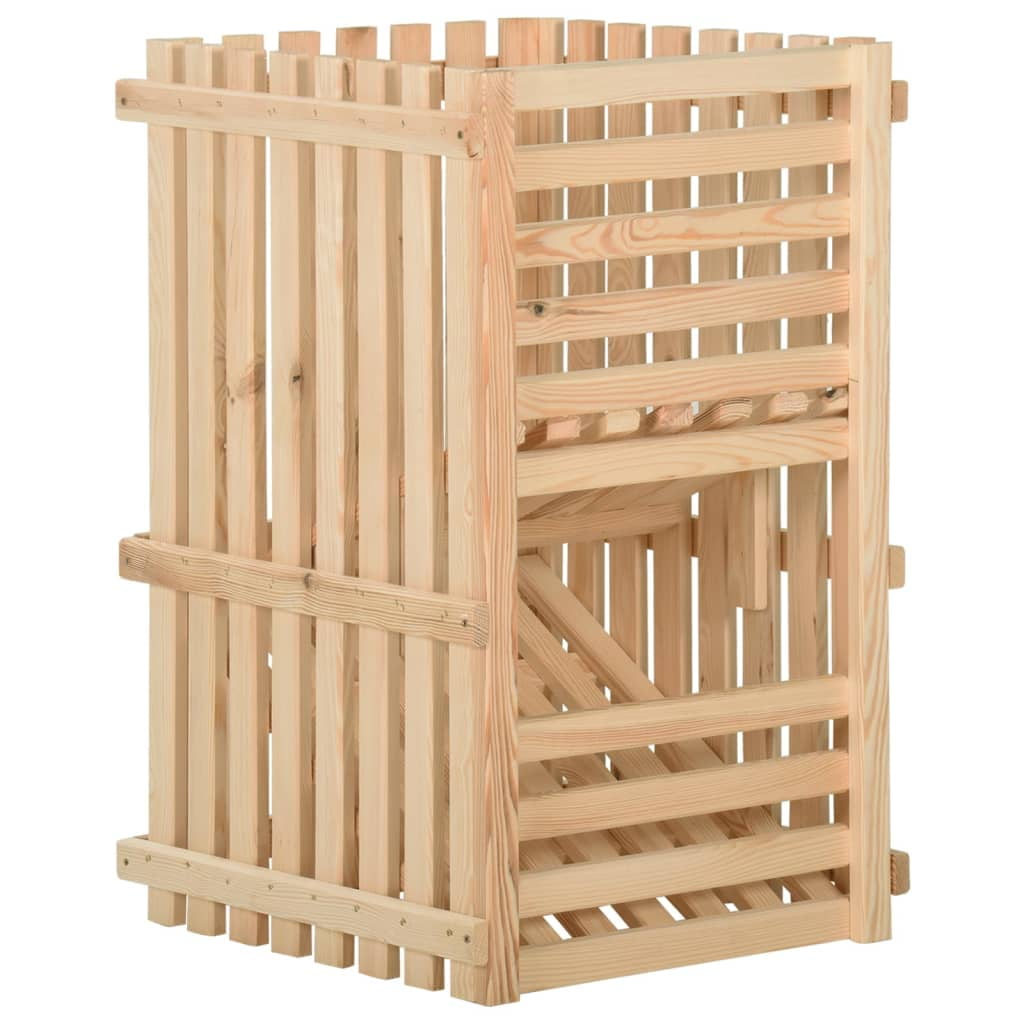 vidaXL Potato Box 19.7"x19.7"x31.5" Solid Wood Pine - Walmart.com