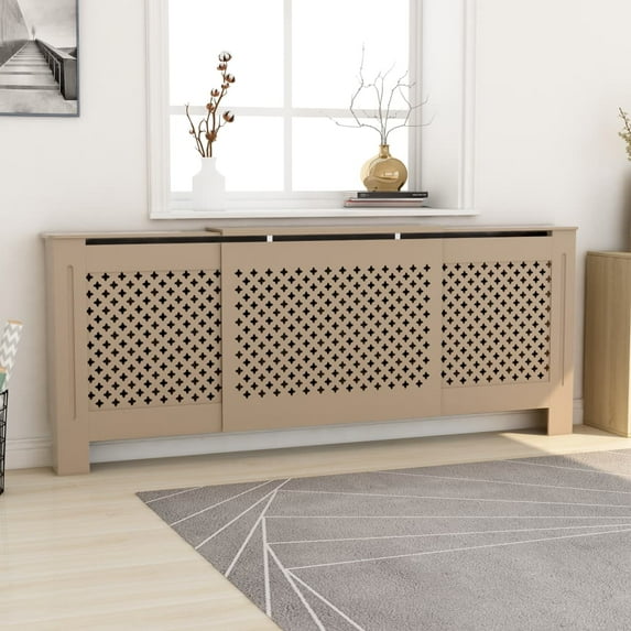 vidaXL Radiator Cover Radiator Guard for Home Office Heater Cabinet ...