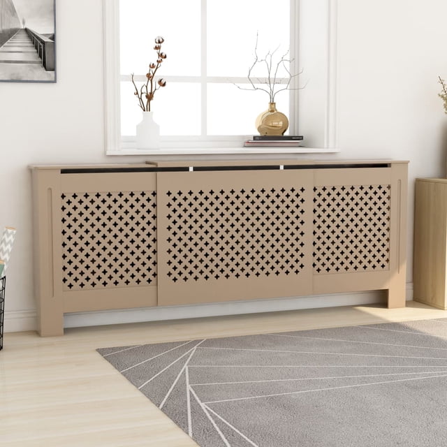 vidaXL Radiator Cover Radiator Guard for Home Office Heater Cabinet ...