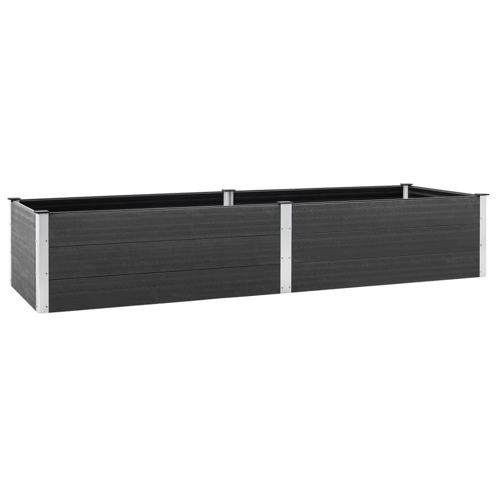 vidaXL Raised Garden Bed Raised Flower Bed Plant Box Outdoor Planter ...