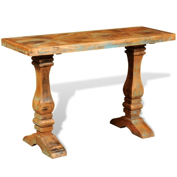 vidaXL Console Table Solid Reclaimed Wood - Walmart.com