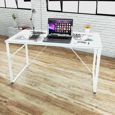 vidaXL Glass Desk with World Map Pattern - Walmart.com