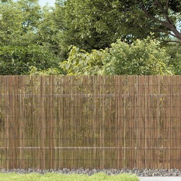 Backyard X-Scapes 6' H x 16' L Coffee Reed Fencing Decorative Fence For ...