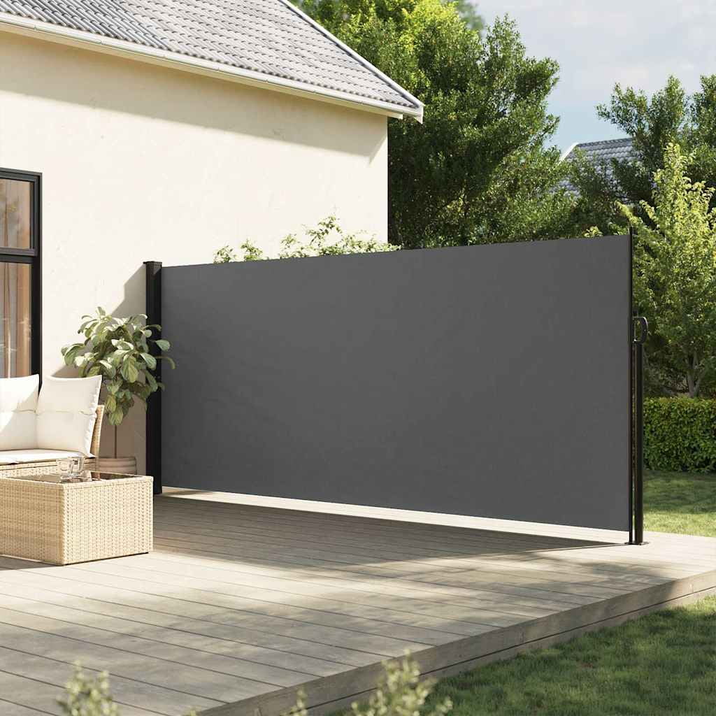 vidaXL Retractable Side Awning Sun Shade Privacy Screen Outdoor Patio ...