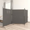 VIVO T-Shaped Desk Privacy Standing Screen, Modern Office Cubicle ...
