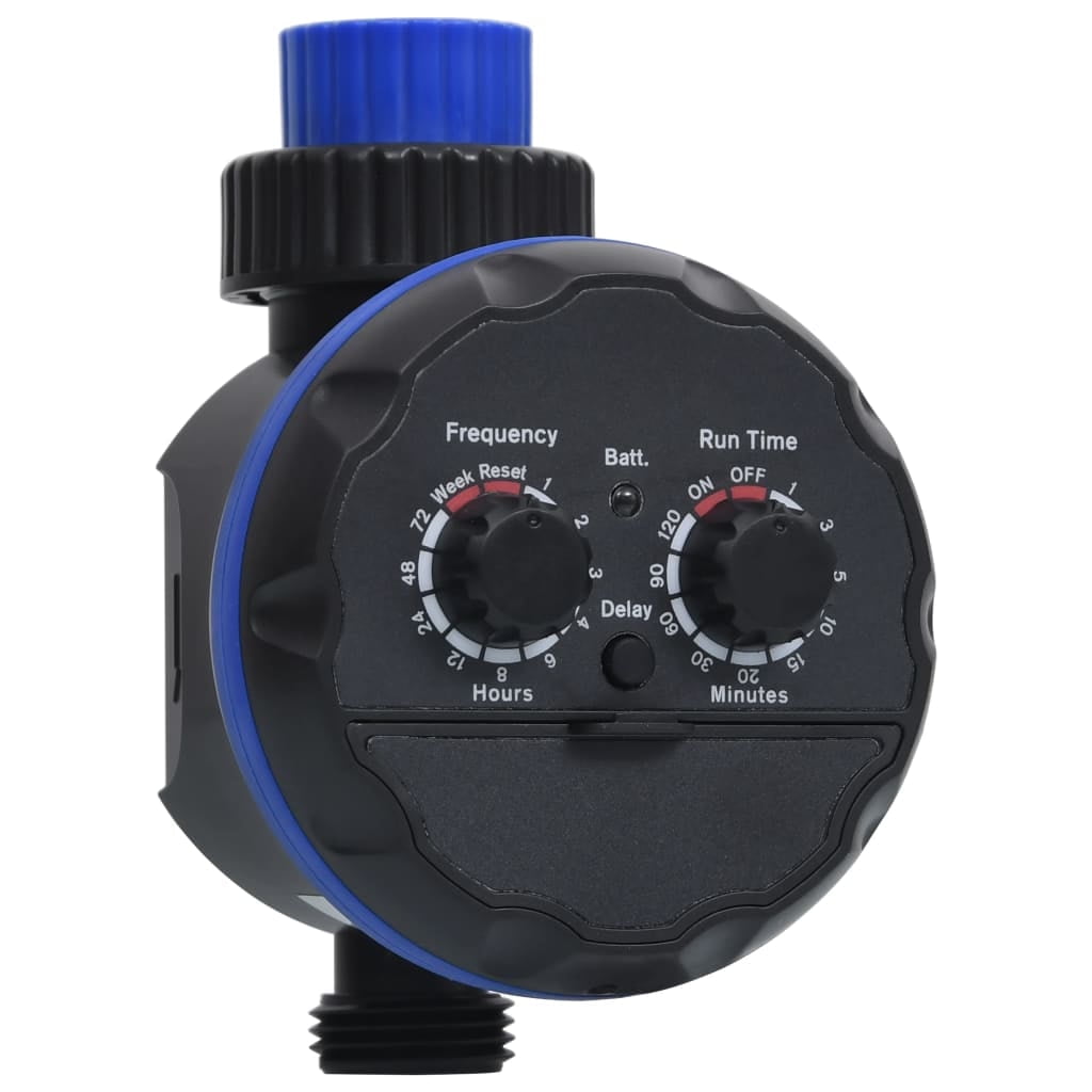 vidaXL Single Outlet Water Timer with Ball Valves - Walmart.com