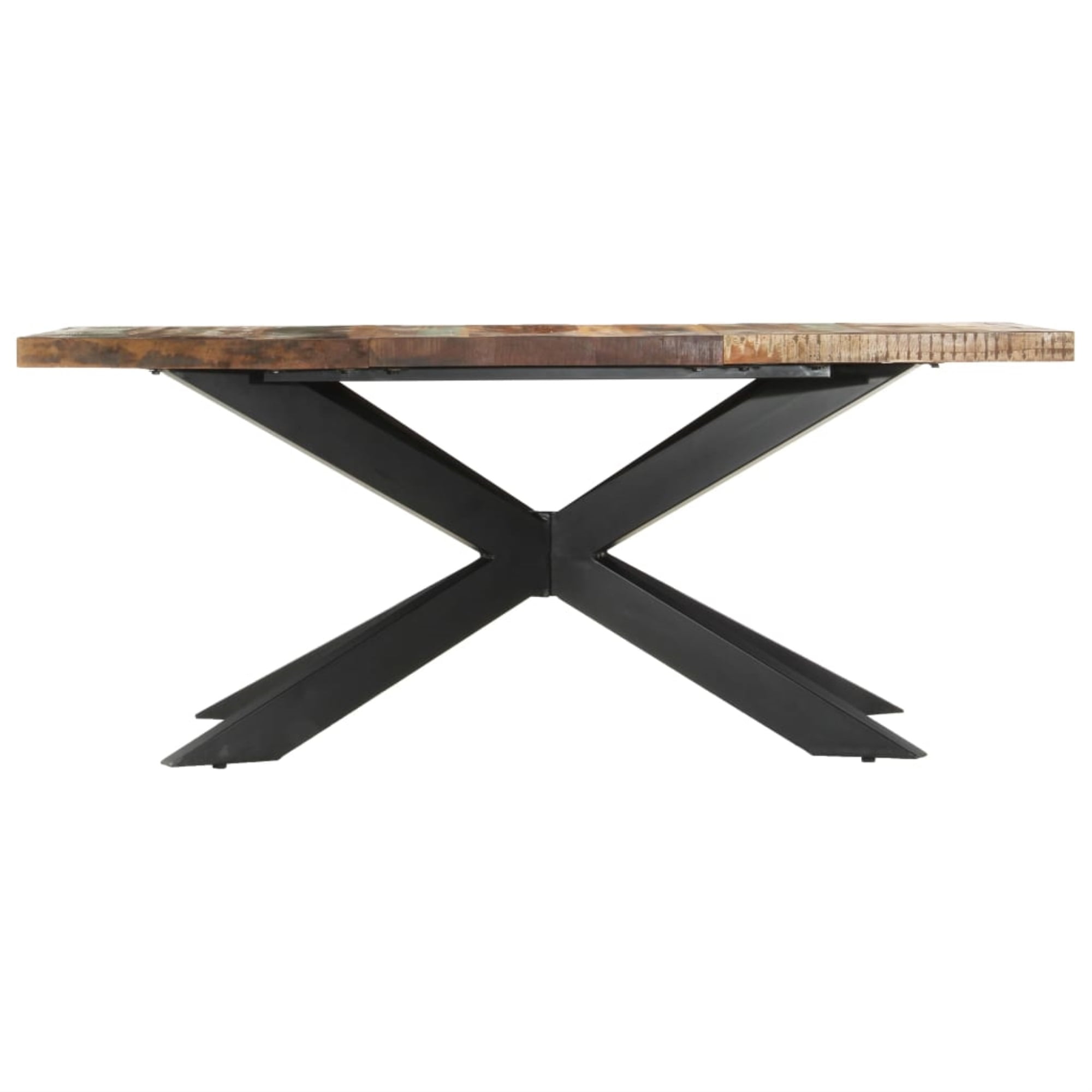 vidaXL Solid Wood Dining Table Kitchen Desk Furniture Multi Colors ...