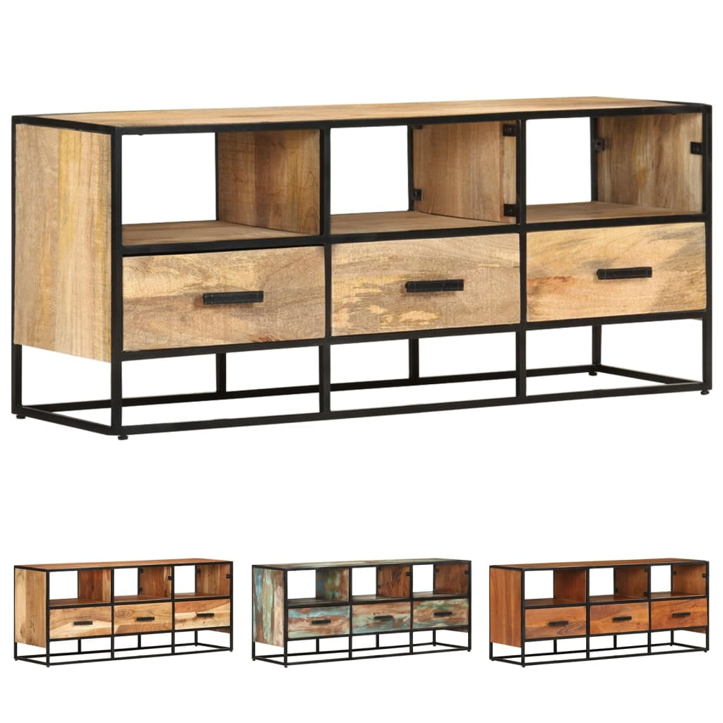 vidaXL TV Stand TV Unit Sideboard Home TV Console Media Unit Rough ...