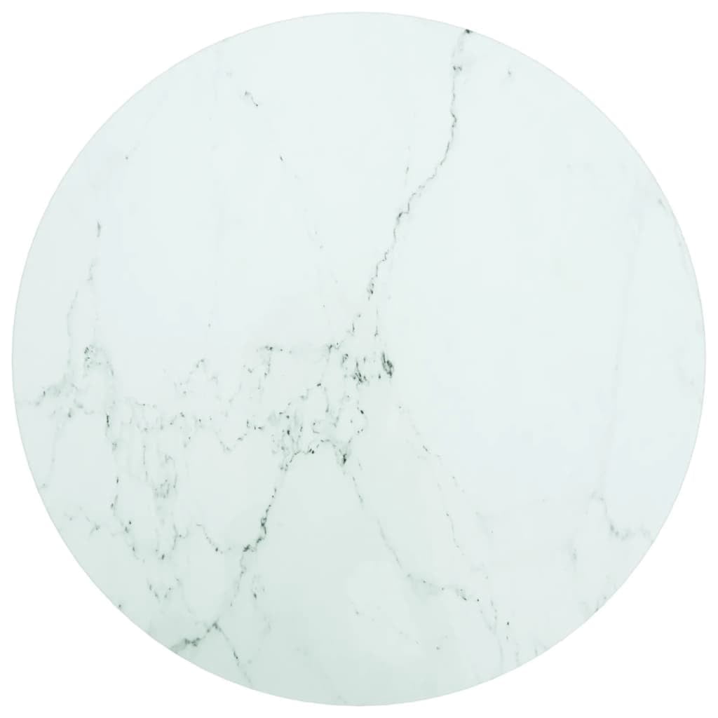 vidaXL Table Top Glass Top Round Table Top Replacement for Coffee Side ...
