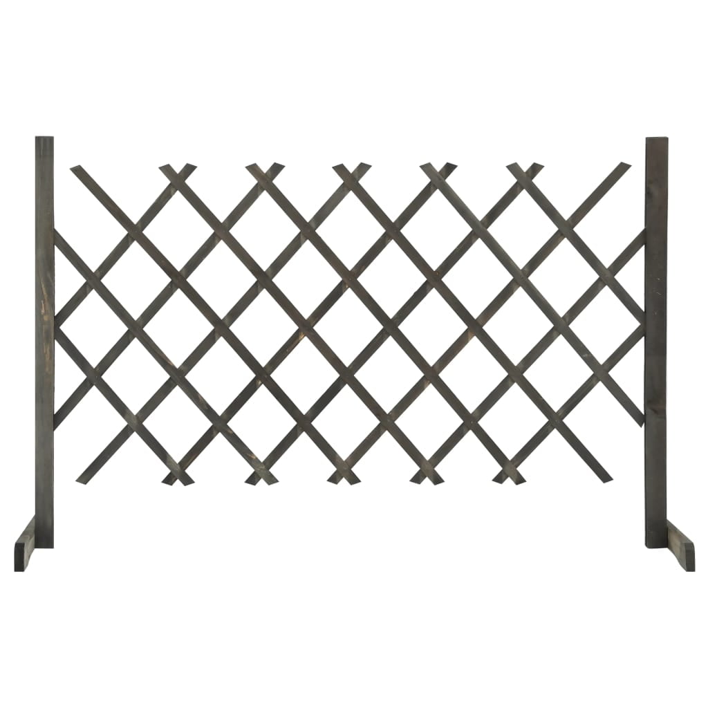 vidaXL Trellis Fence Garden Trellis Lattice Fence for Outdoor Solid ...