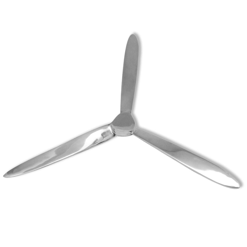 vidaXL Wall-Mounted Propeller Aluminum Silver 27.6" - Walmart.com