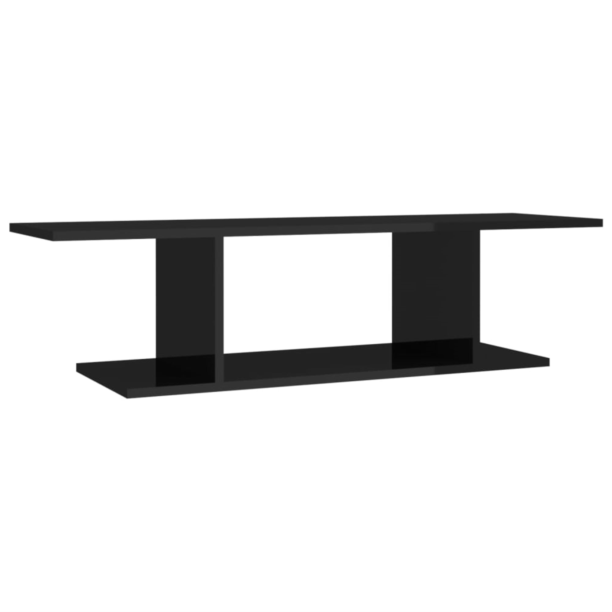 vidaXL Wall Mounted TV Stand Hanging Cabinet TV Unit Living Room ...