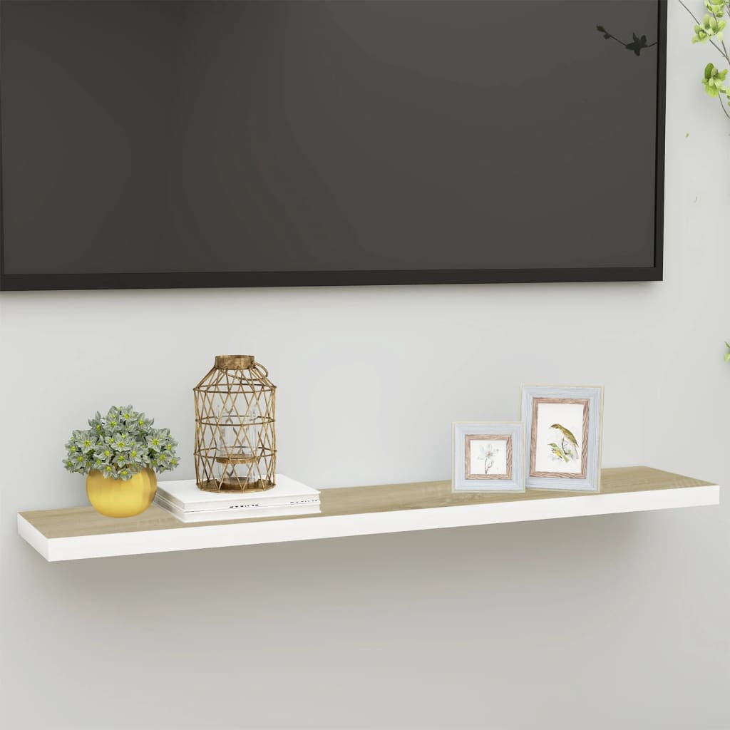 vidaXL Wall Shelf Floating Shelf Wall Mounted Display Shelf for Photo ...