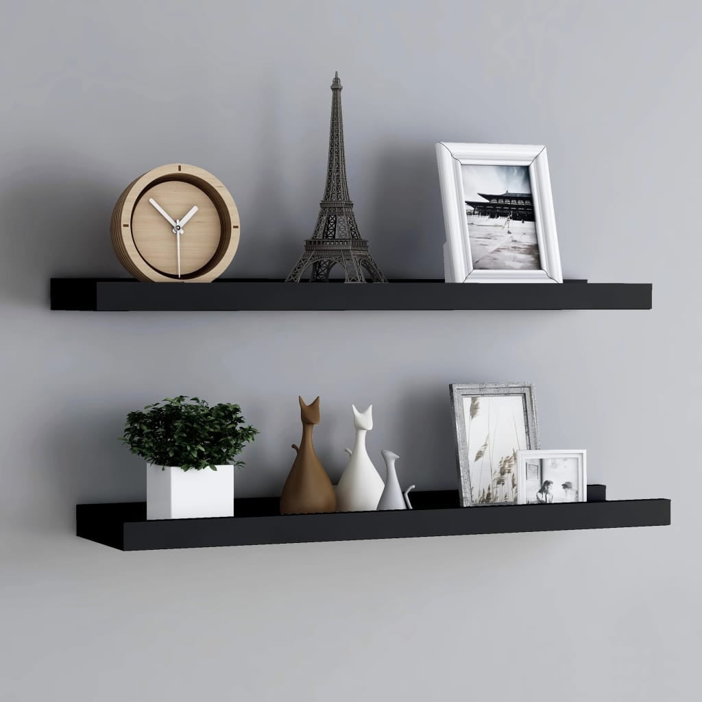 vidaXL Wall Shelves Floating Shelves Wall Mounted Display Shelves for ...
