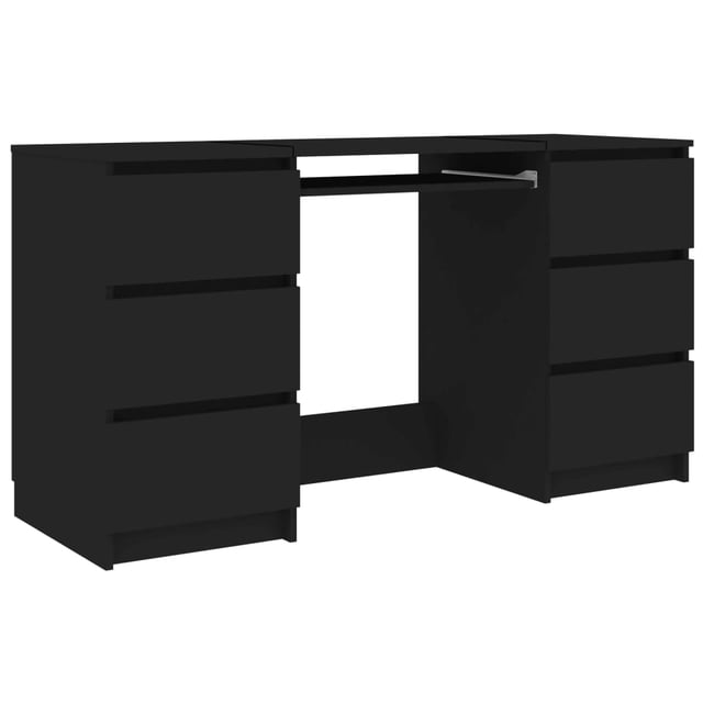 vidaXL Writing Desk Computer Desk Laptop Table Workstation Engineered ...