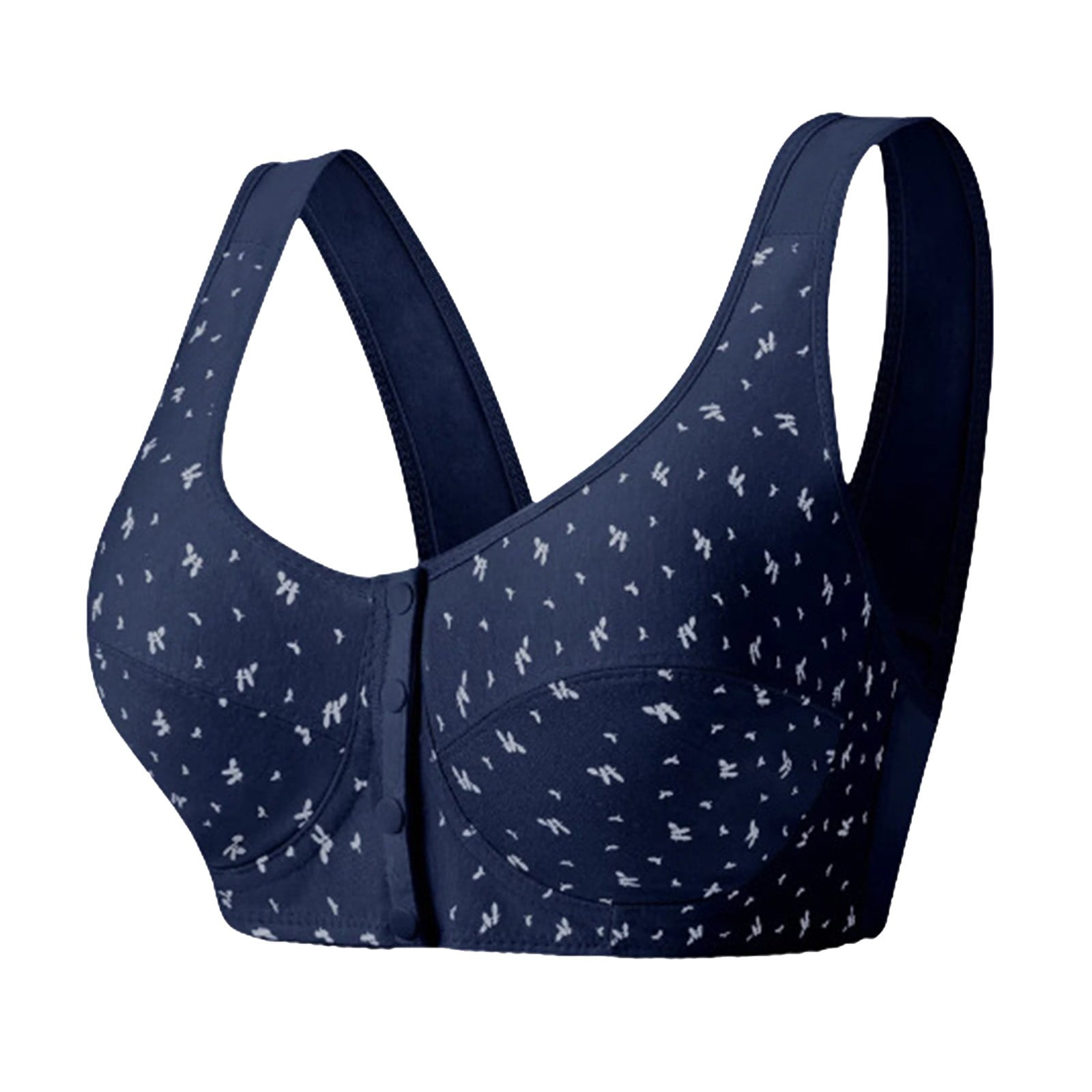 vigerkar Daisy Bras for Older Women Front Closure Plus Size Womens Bras ...