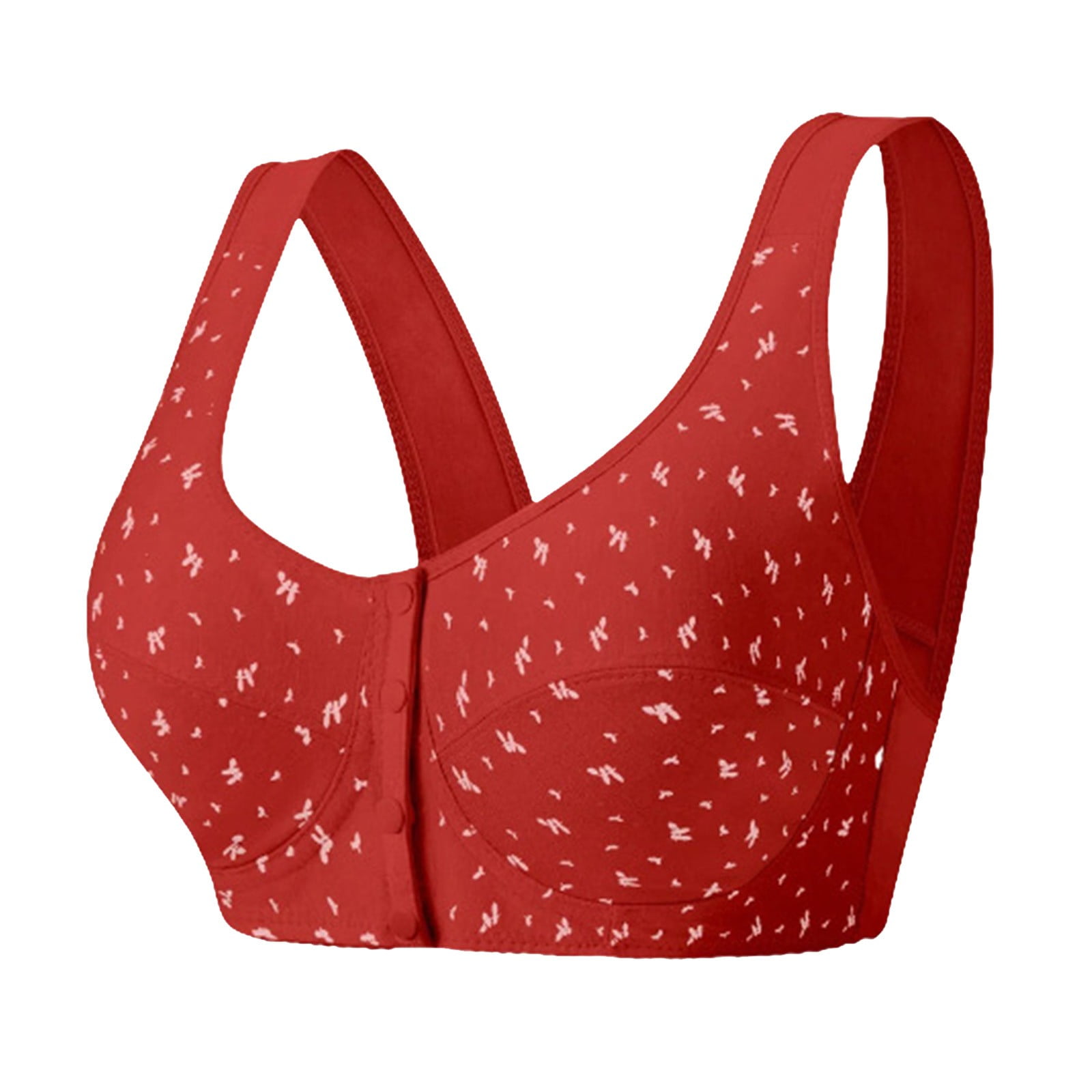 vigerkar Daisy Bras for Older Women Front Closure Plus Size Womens Bras ...