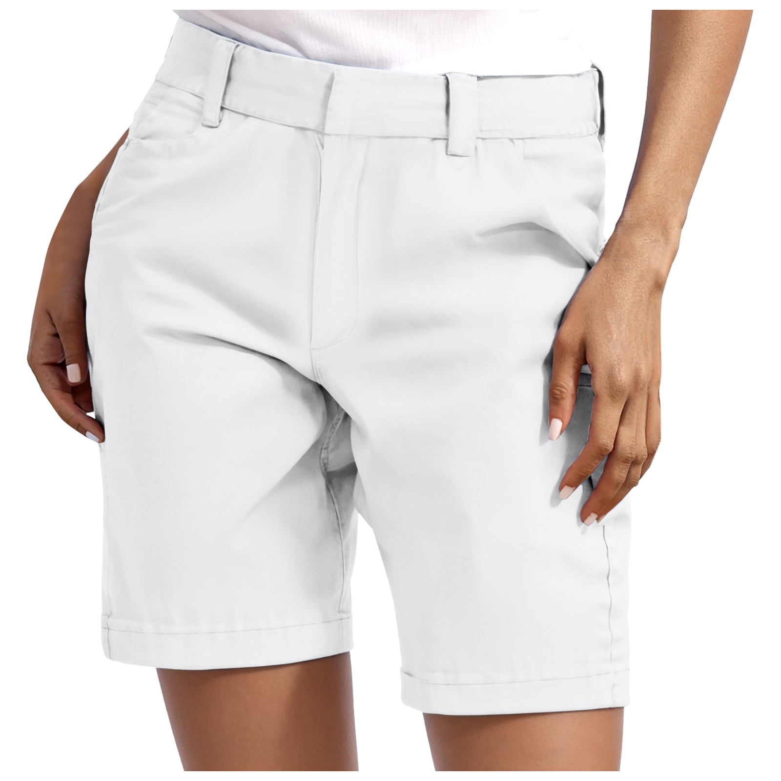 vigerkar Jorts Women, Y2k, Stretchy, Ladies Twill Shorts High Waisted ...