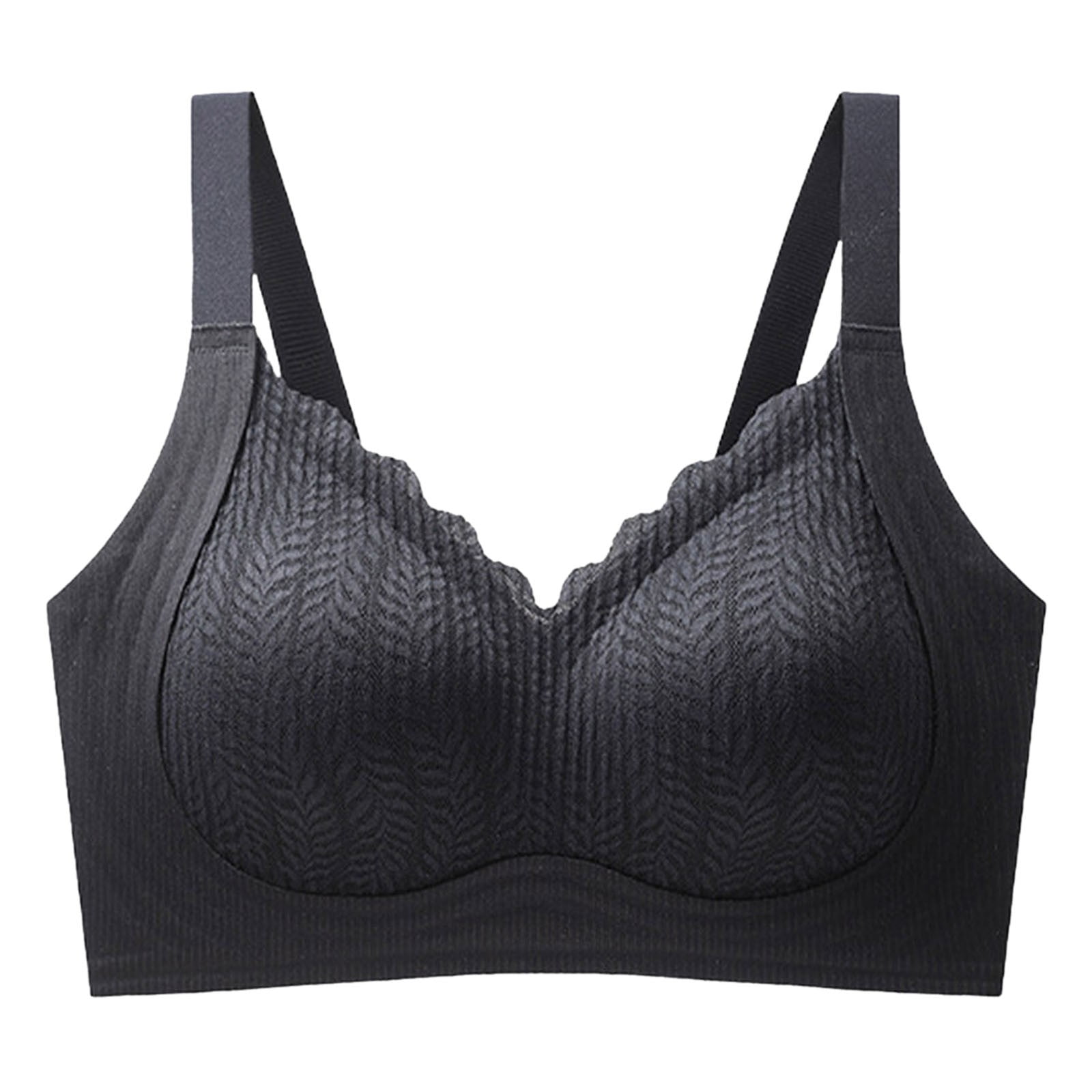 vigerkar Wireless Supportive Bra for Women Comfortable Seamless Full ...