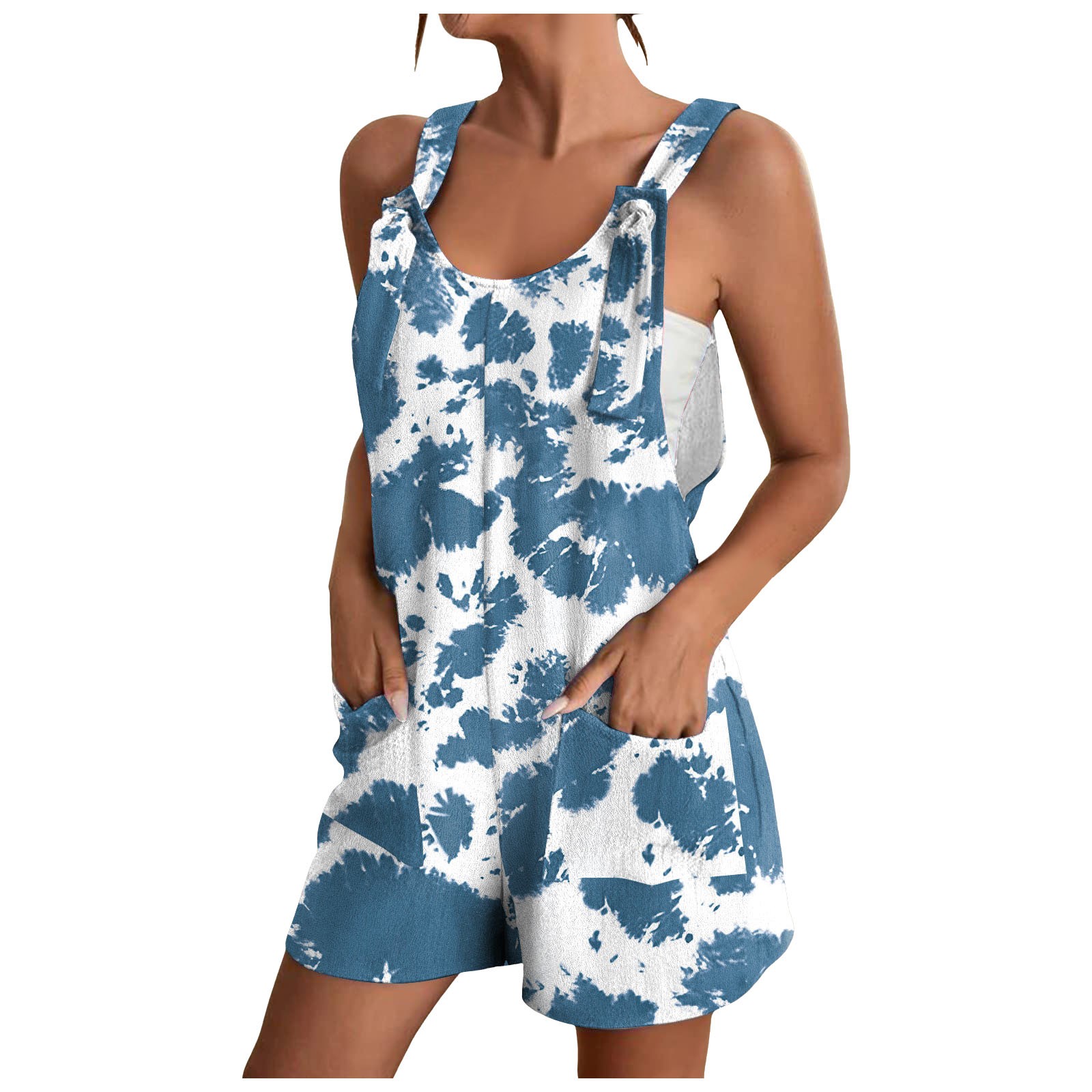 vigerkar Women's Summer Romper - Sleeveless Casual Jumpsuit with ...