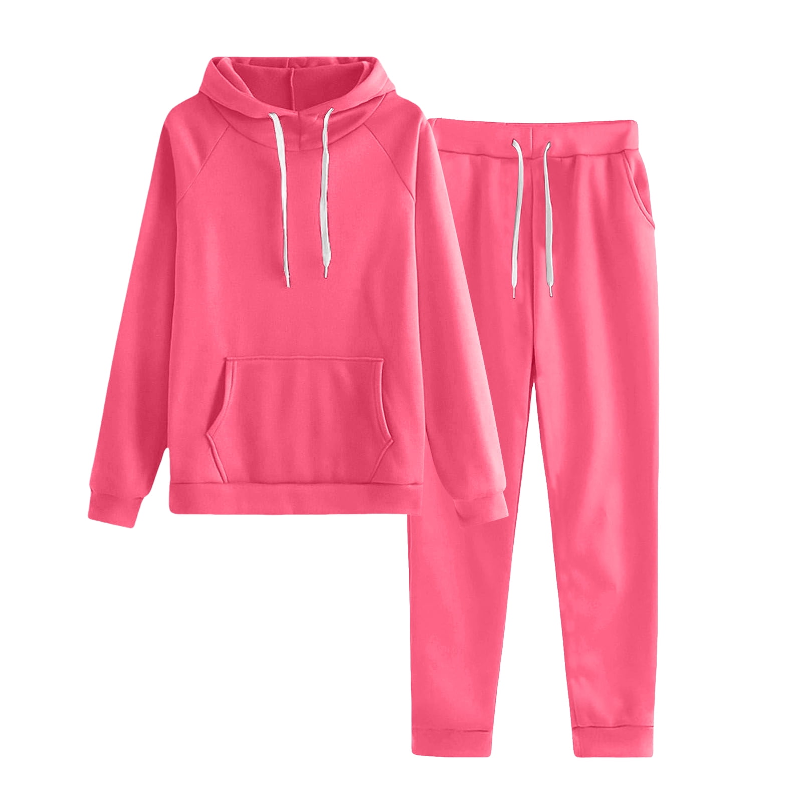 vigerkar Womens 2 Piece Outfits Lounge Hoodie Sweatsuit Sets Oversized ...