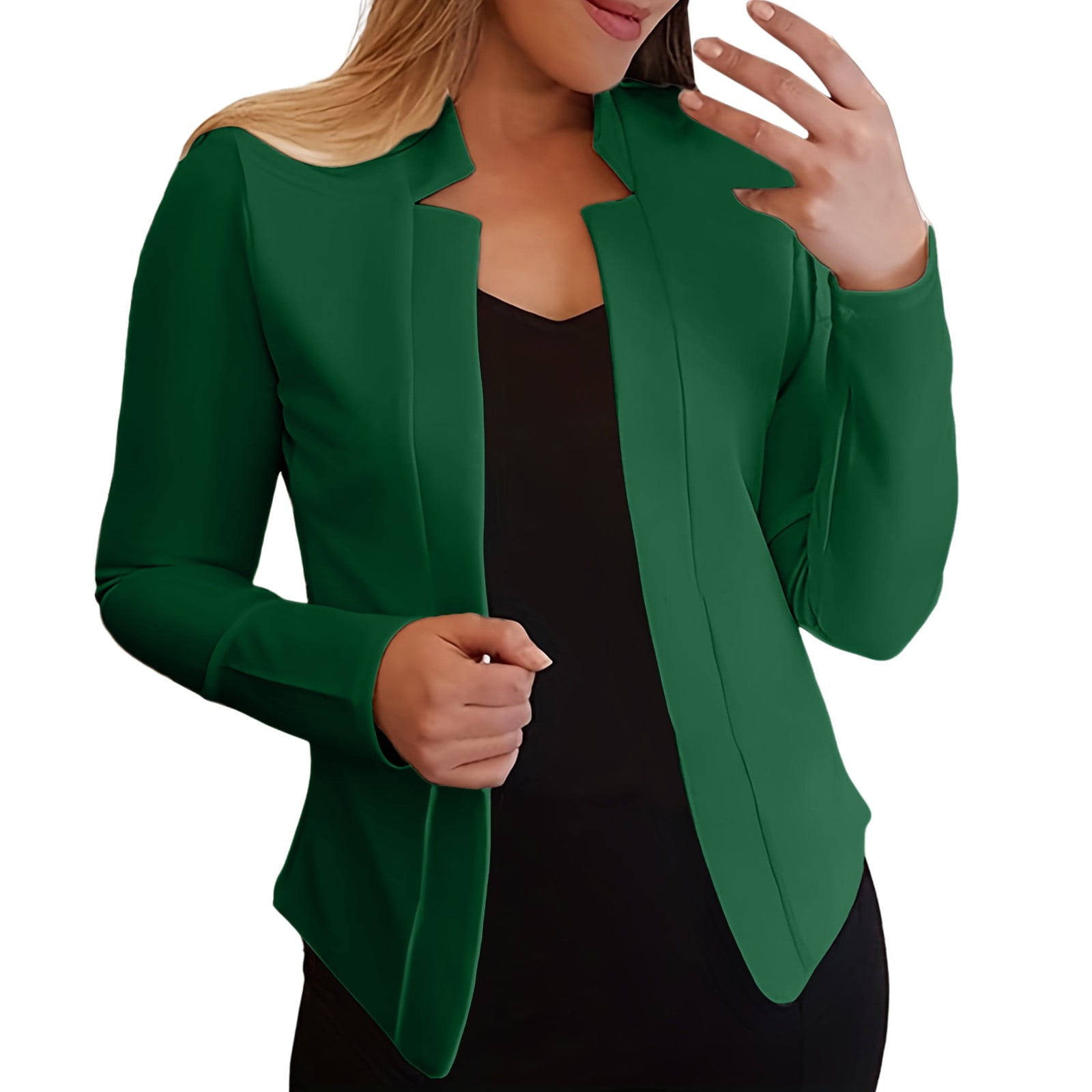 vigerkar Womens Business Casual Blazer 2025 Long Sleeve Notch Collar ...