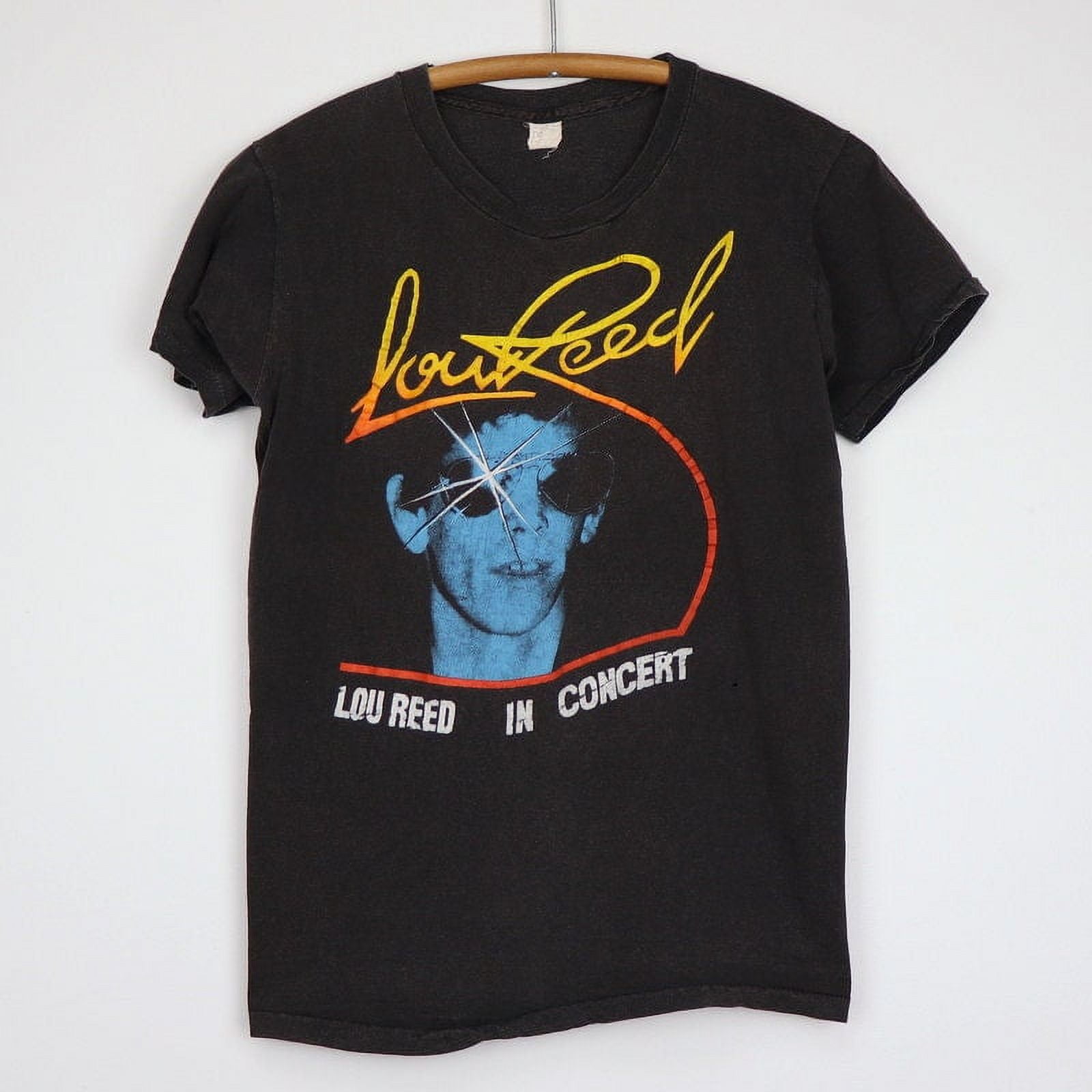 vintage 1978 Lou Reed In Concert Street Hassle Shirt - Walmart.com