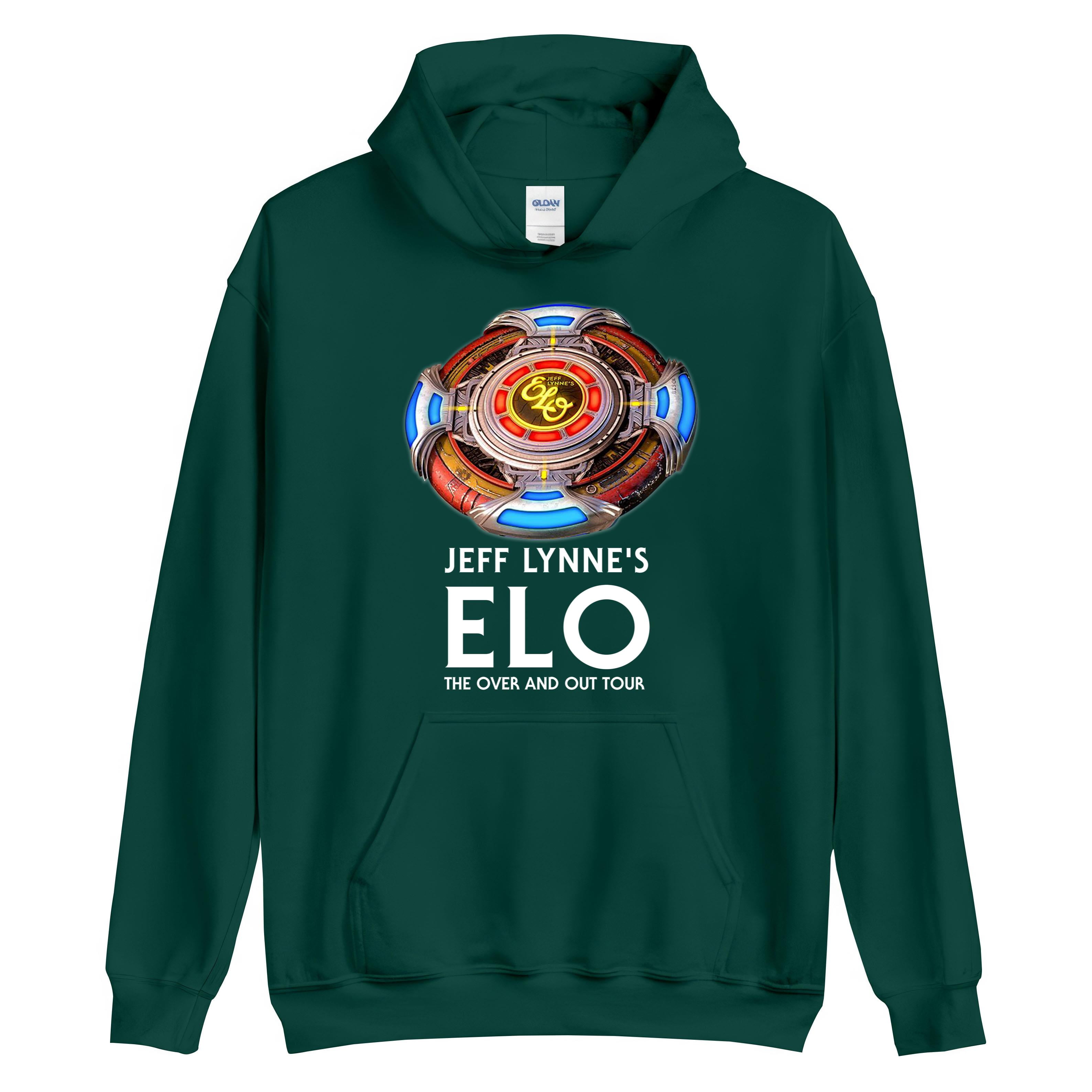 vintage NEW BRAND Jeff Lynne's ELO - The Over and Out Tour 2024 Shirt ...