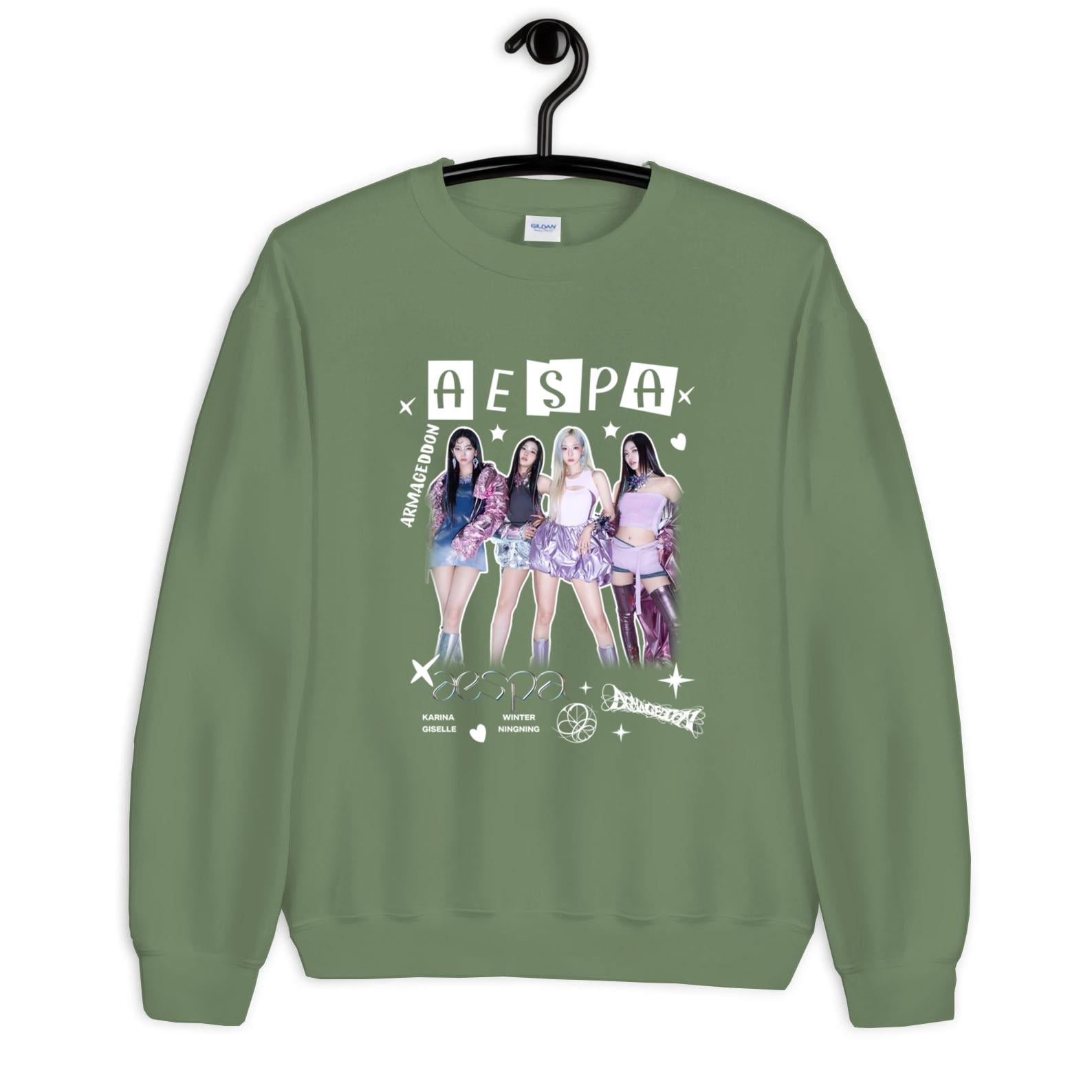 vintage Aespa Armageddon Album T-shirt, Aespa Kpop Shirt, Aespa Synk ...