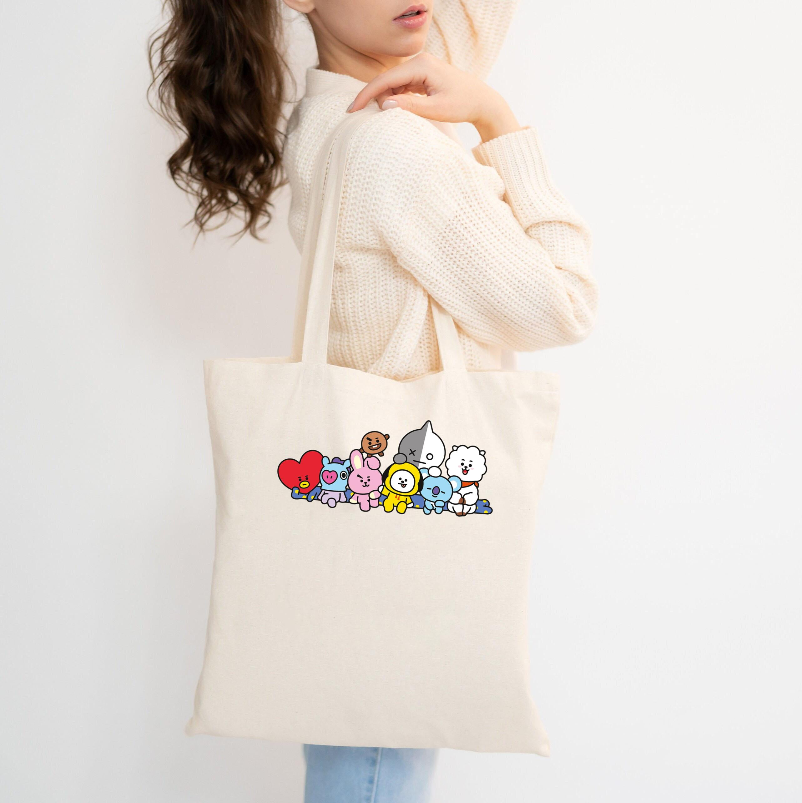 vintage BT21 Characters Bags,Korean-Pop Bags,BTS Symbol, Kpop Bag, Bts ...