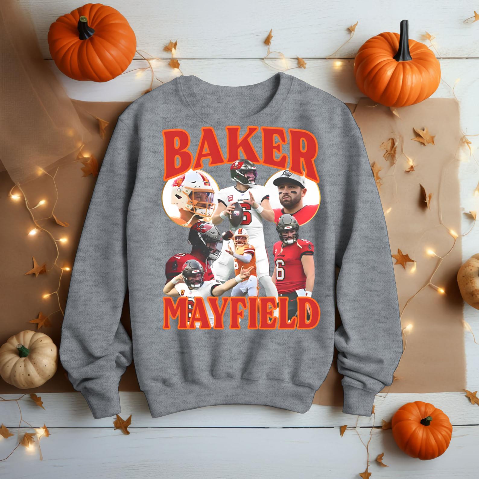 vintage Baker Mayfield Tampa Bay Bucs T-shirt. Available in multiple ...