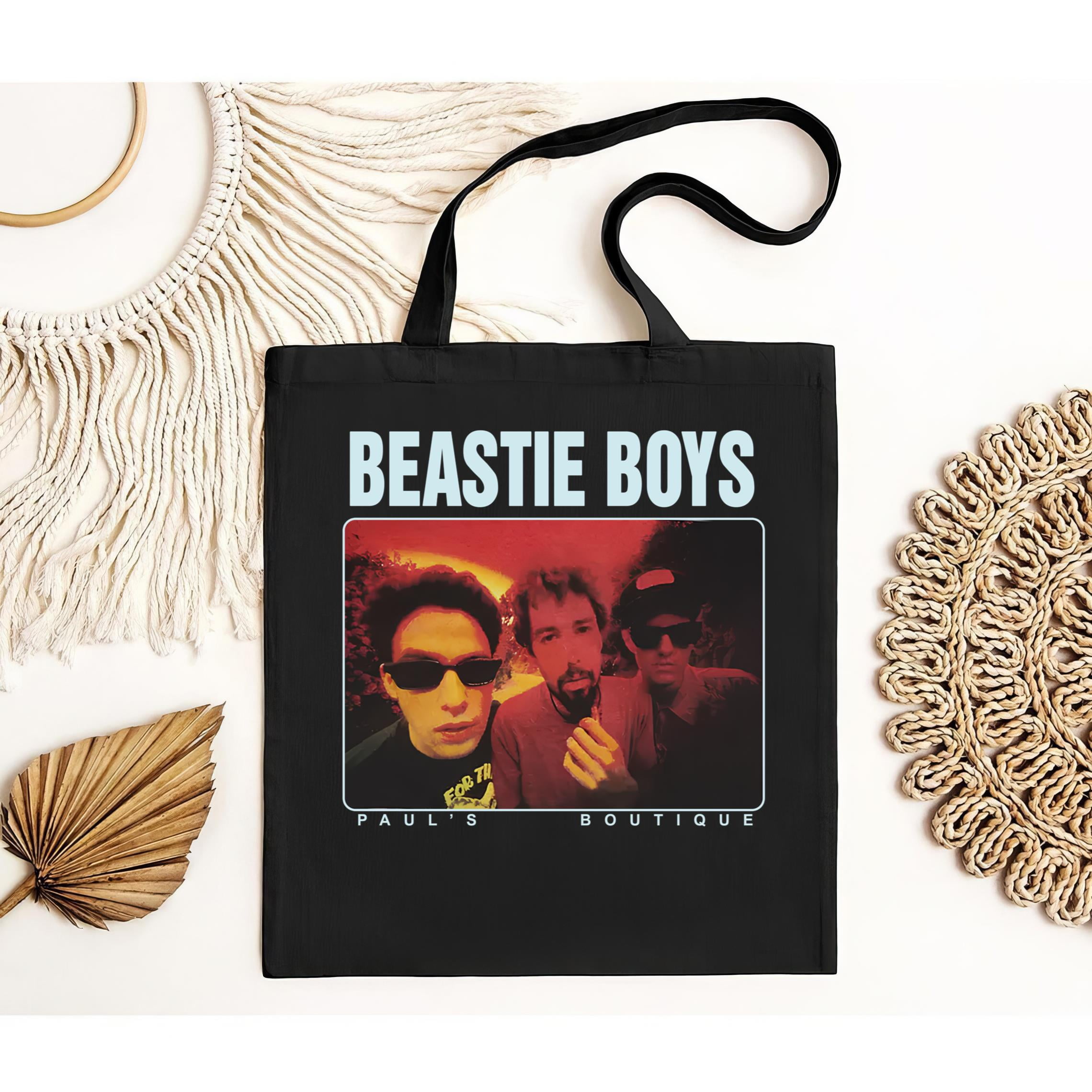 vintage Beastie Boys band Rare design black short sleeve T Bag classic ...