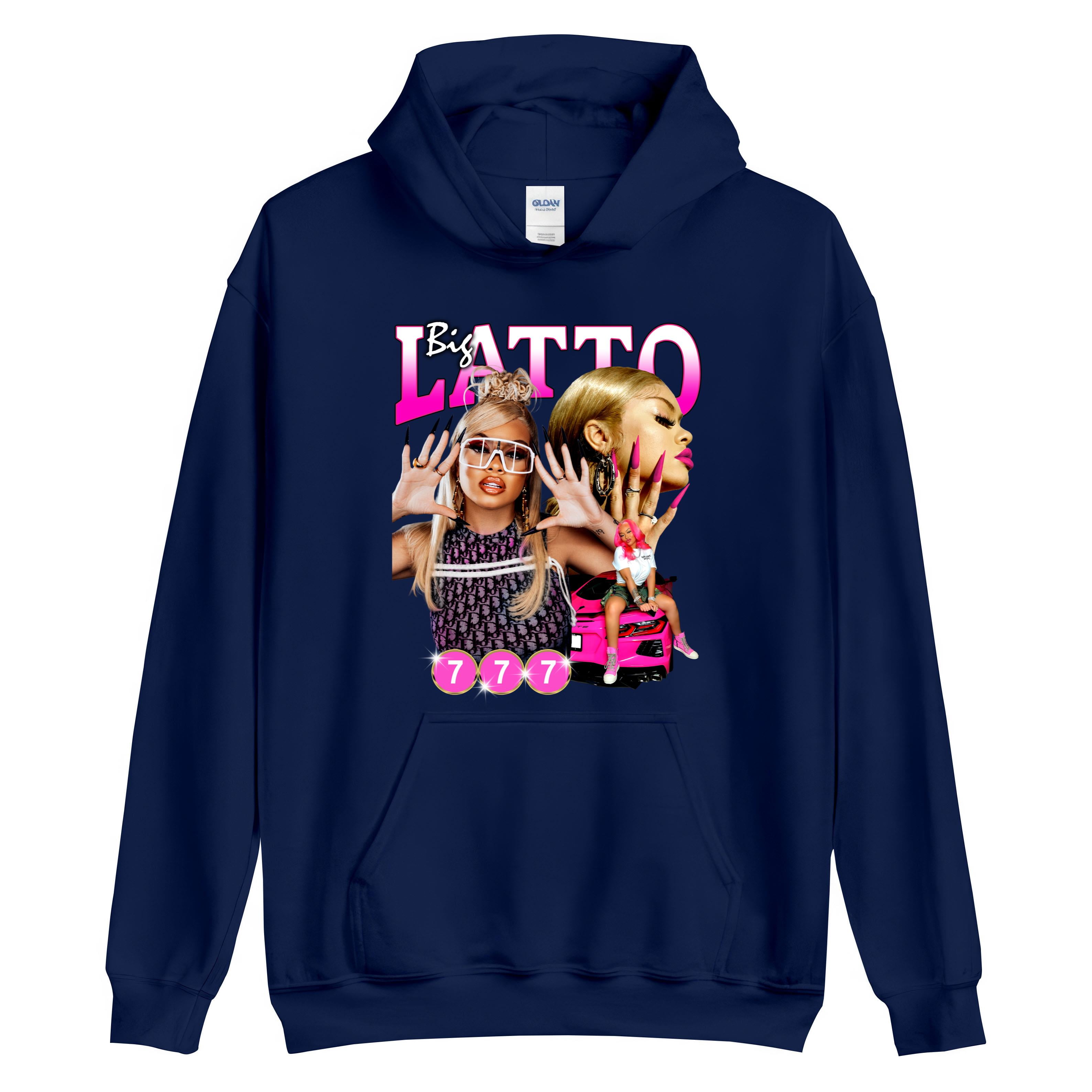 vintage Big Latto Graphic Tee-TH46463 - Walmart.com