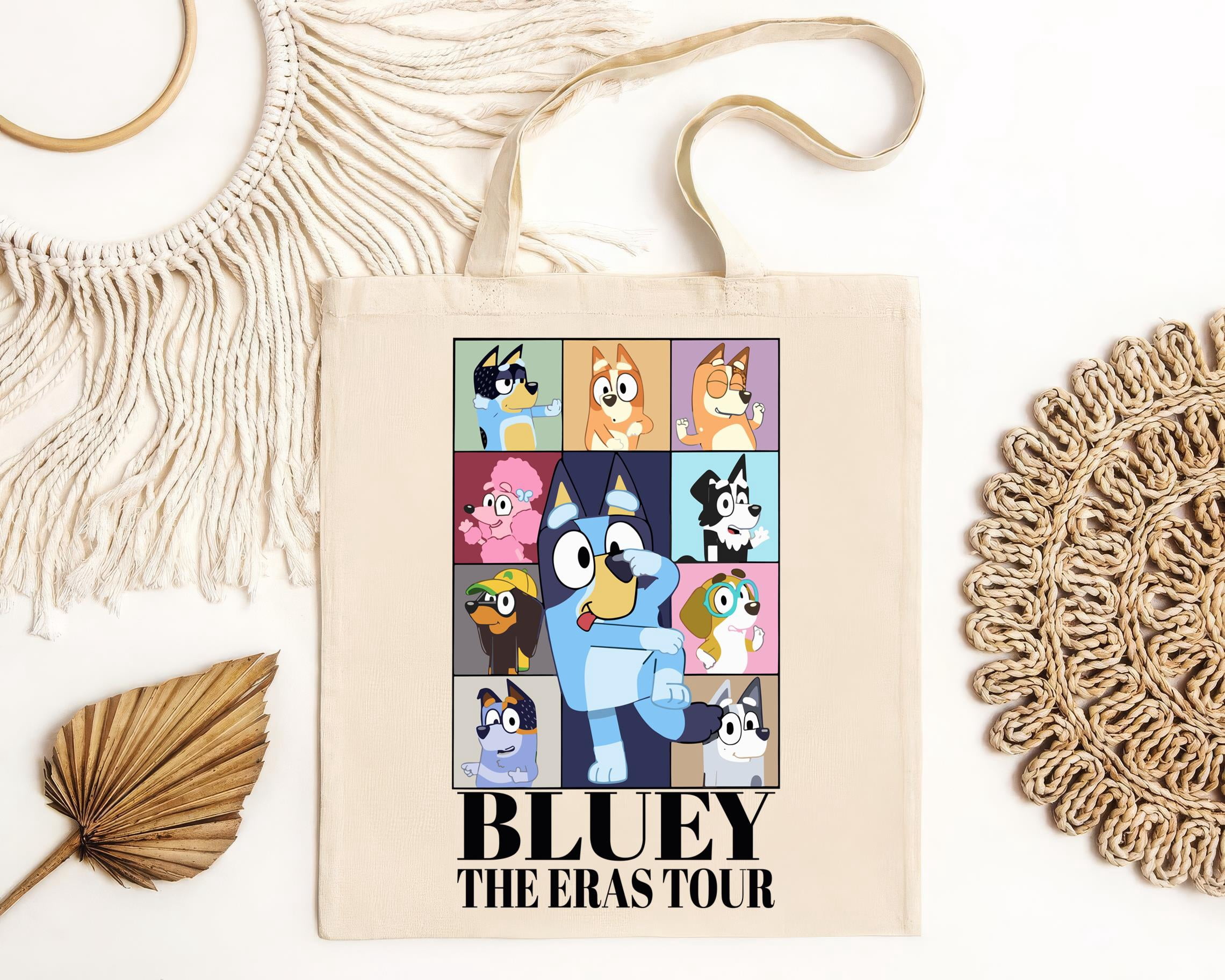 vintage Bluey The Era Tour Crewneck Bag, Bluey Bingo Era Tourn Bags ...