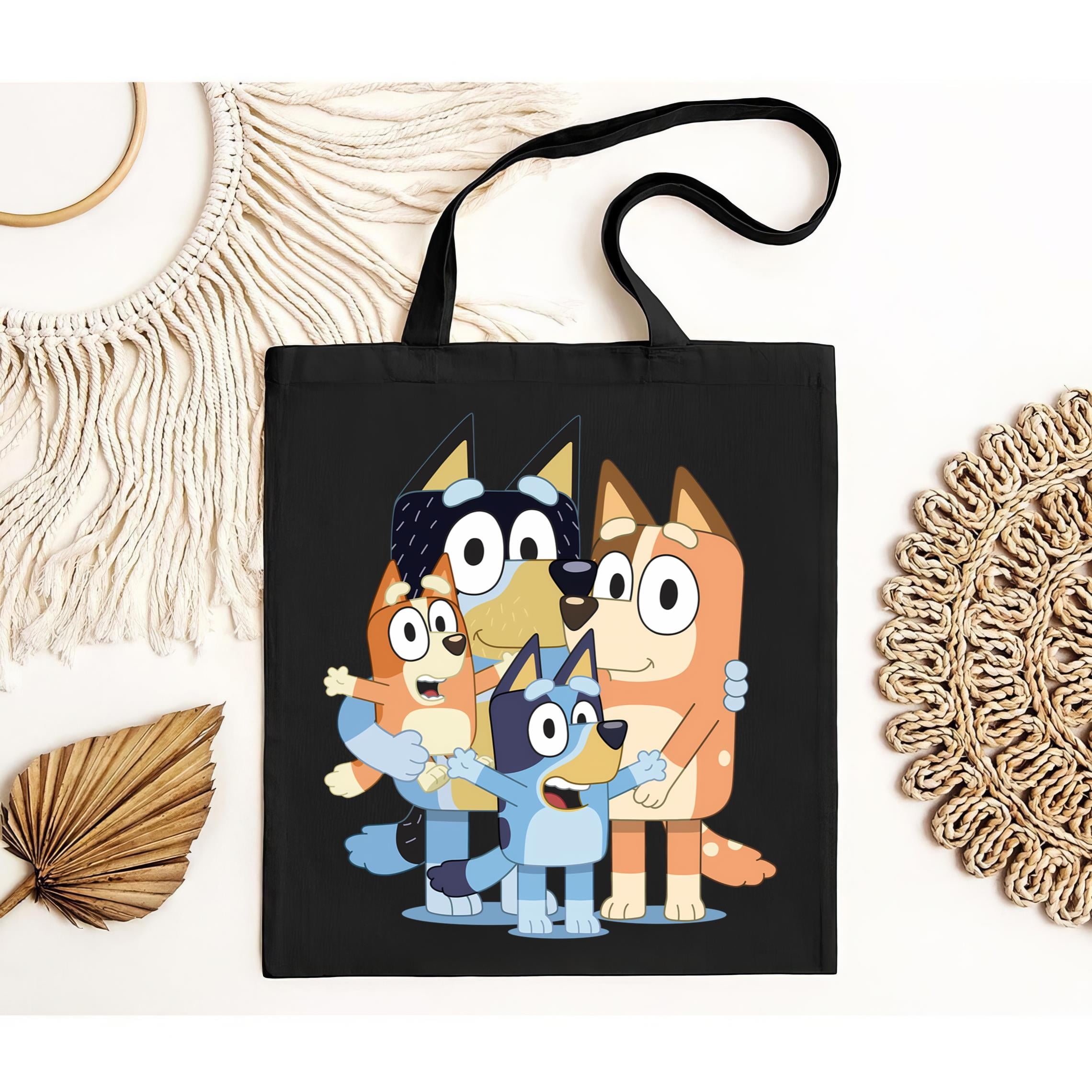 vintage Bluey and Family TBag Garment-Dyed T-Bag, Bluey Family, Bingo ...