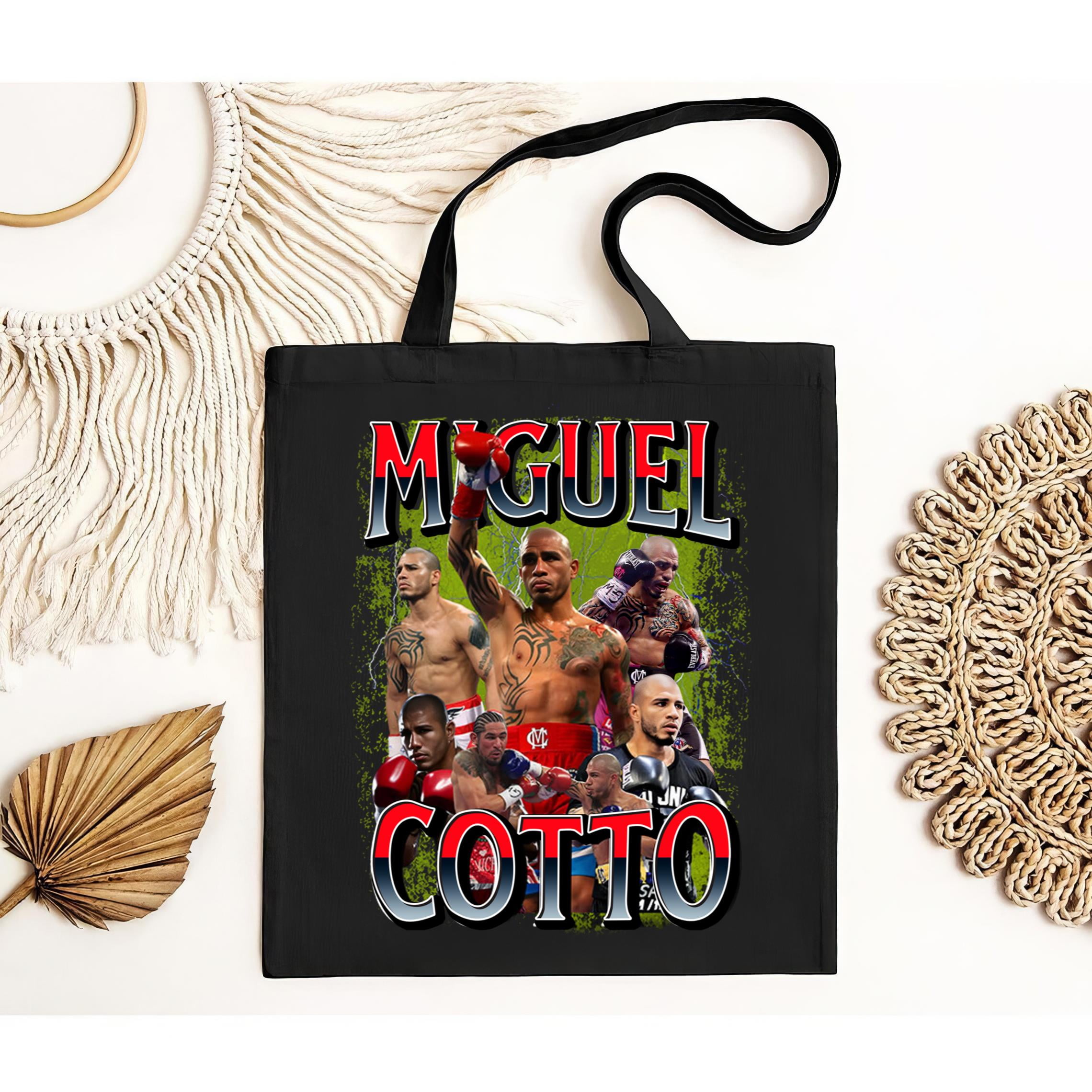 vintage Bootleg TBag Miguel Cotto Boricua Hall Of Fame Champion Puerto ...