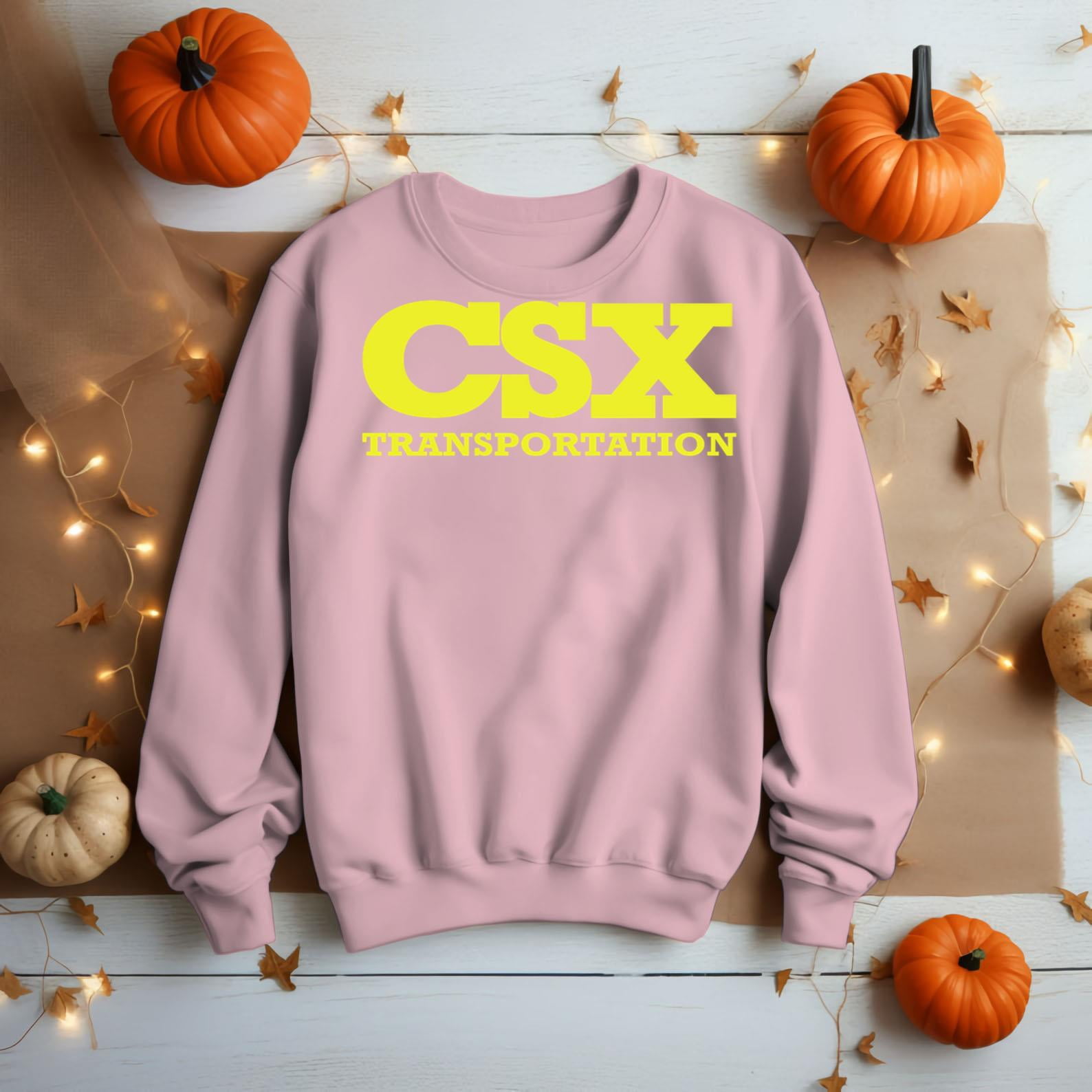 vintage CSX Transportation Logo t-shirt USA MADE IN USA-TH22986 ...