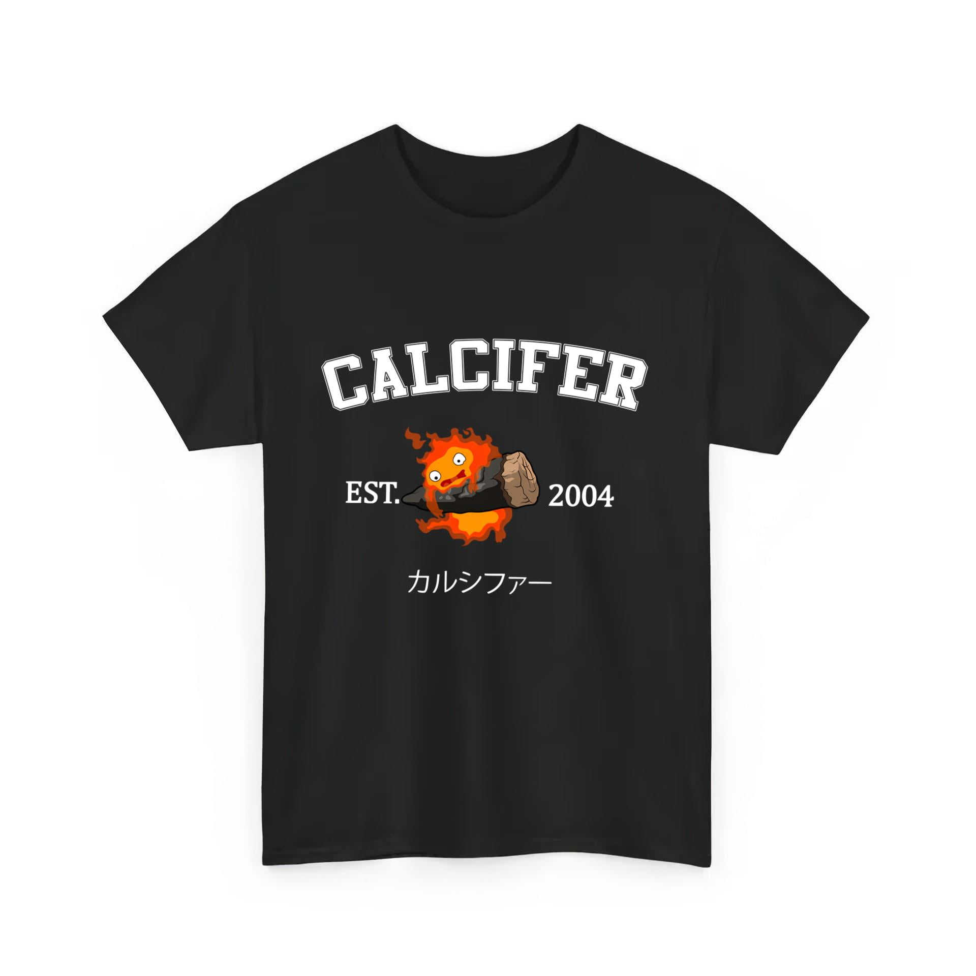vintage Calcifer Shirt, Howl's Moving Castle Movie Shirt, Howl T-Shirt ...
