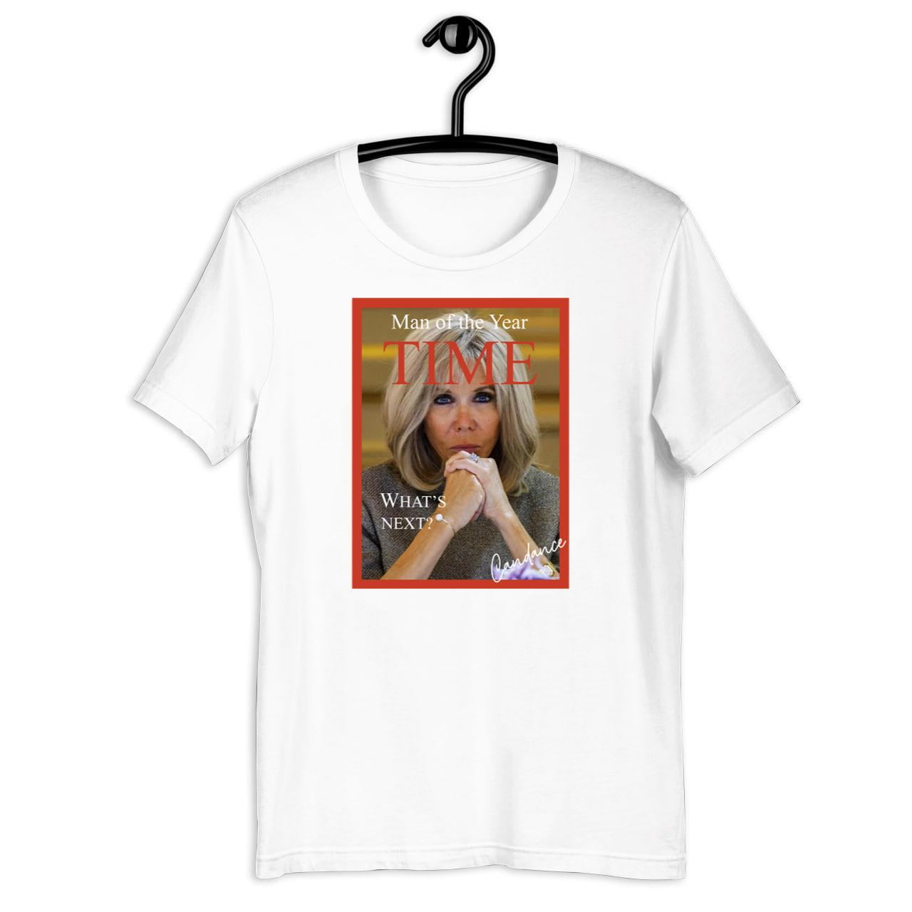 vintage Candace Owens Brigitte Macron Man Of The Year Time Shirt-TH6155 ...