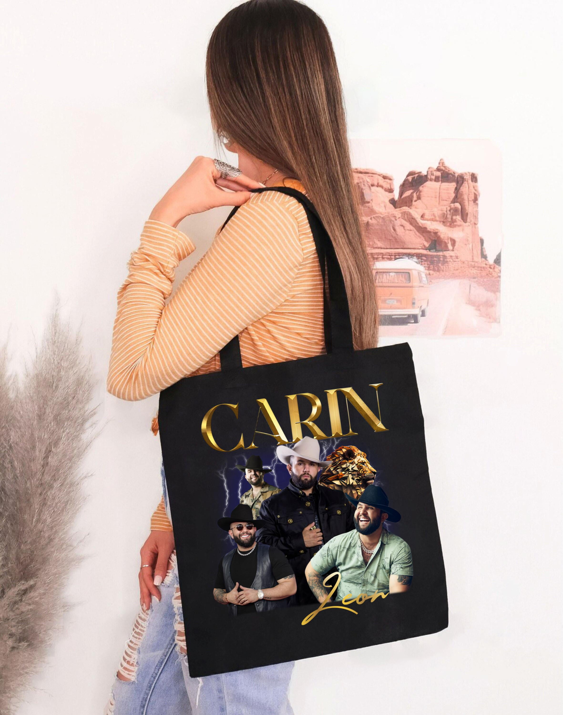 vintage Carin Leon t-Bag Mexico dtf graphic trending handmade Carin ...