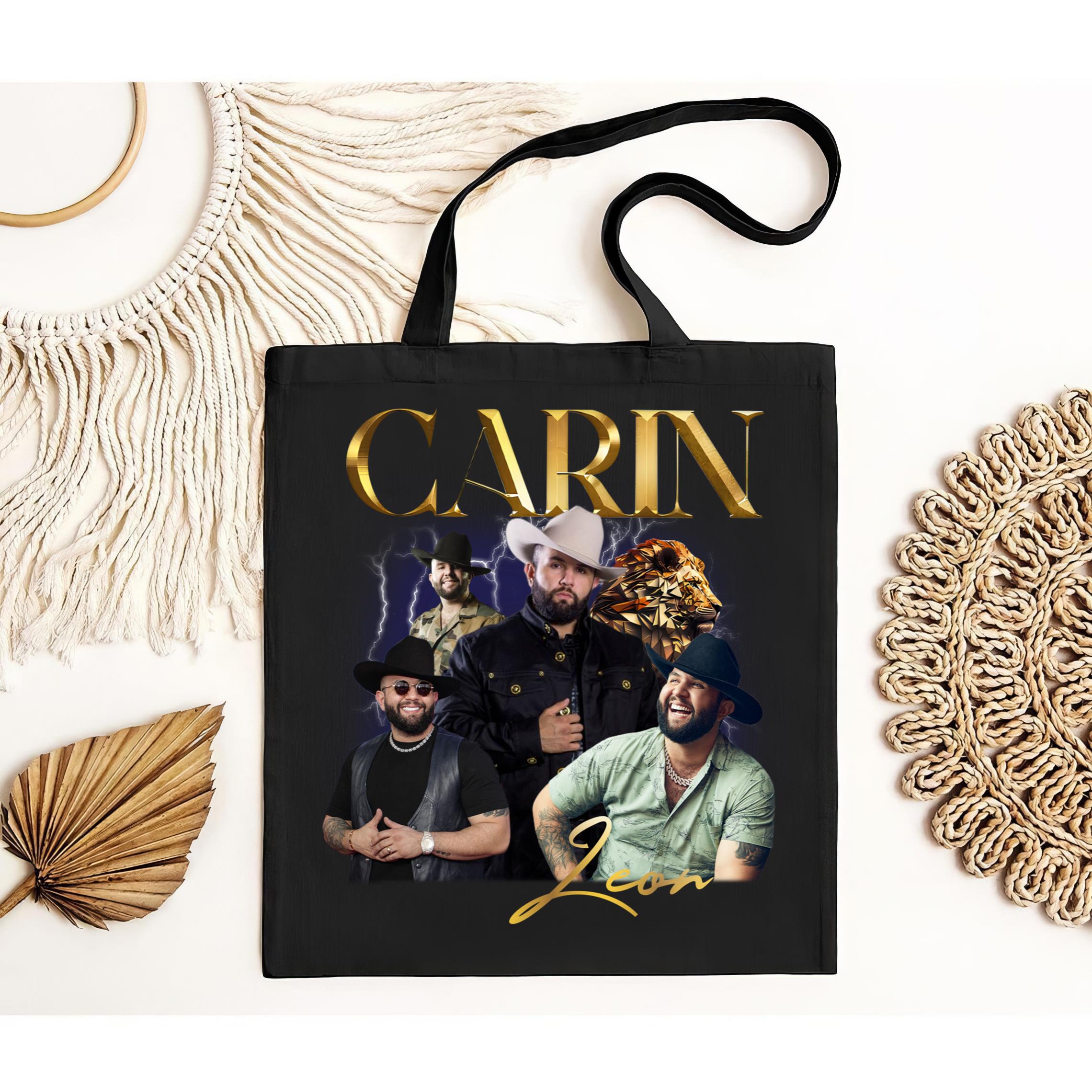 vintage Carin Leon t-Bag Mexico dtf graphic trending handmade Carin ...