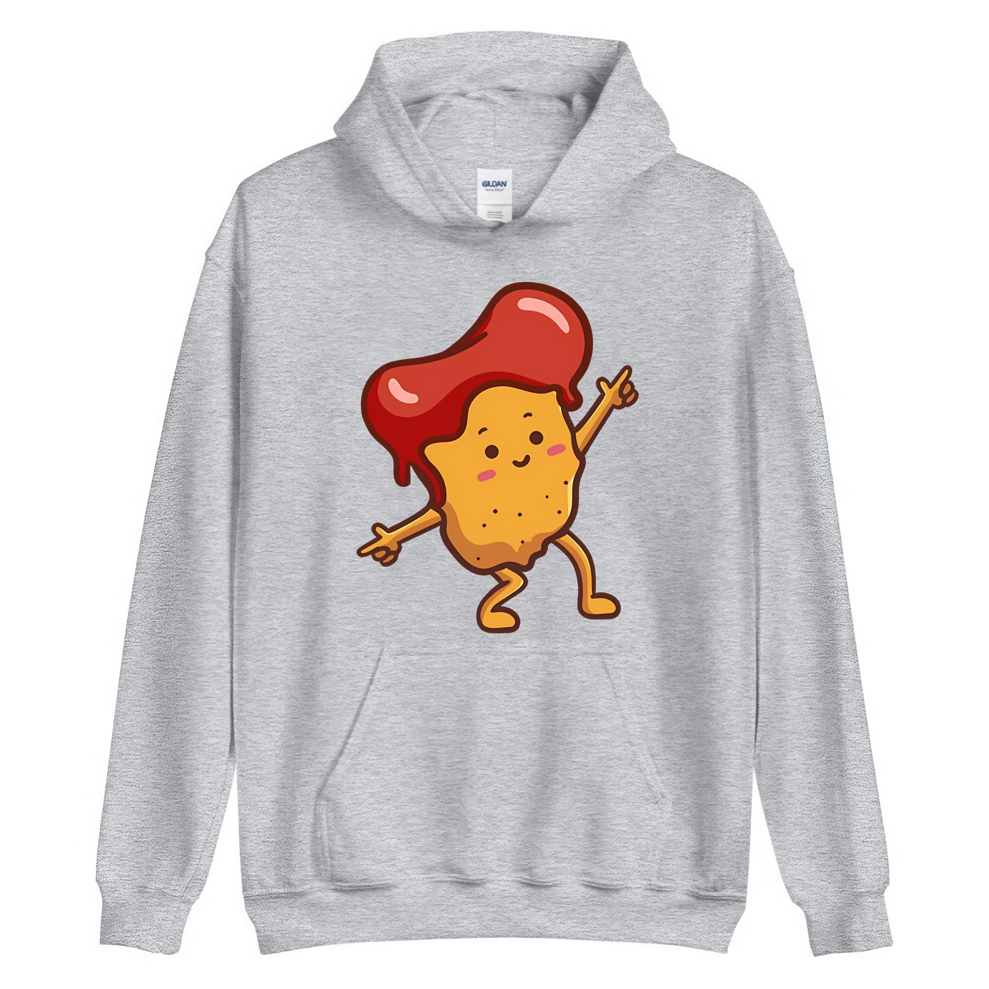 vintage Chicken Nugget Hair Ketchup Shirt, Deboned Chicken Meat ...
