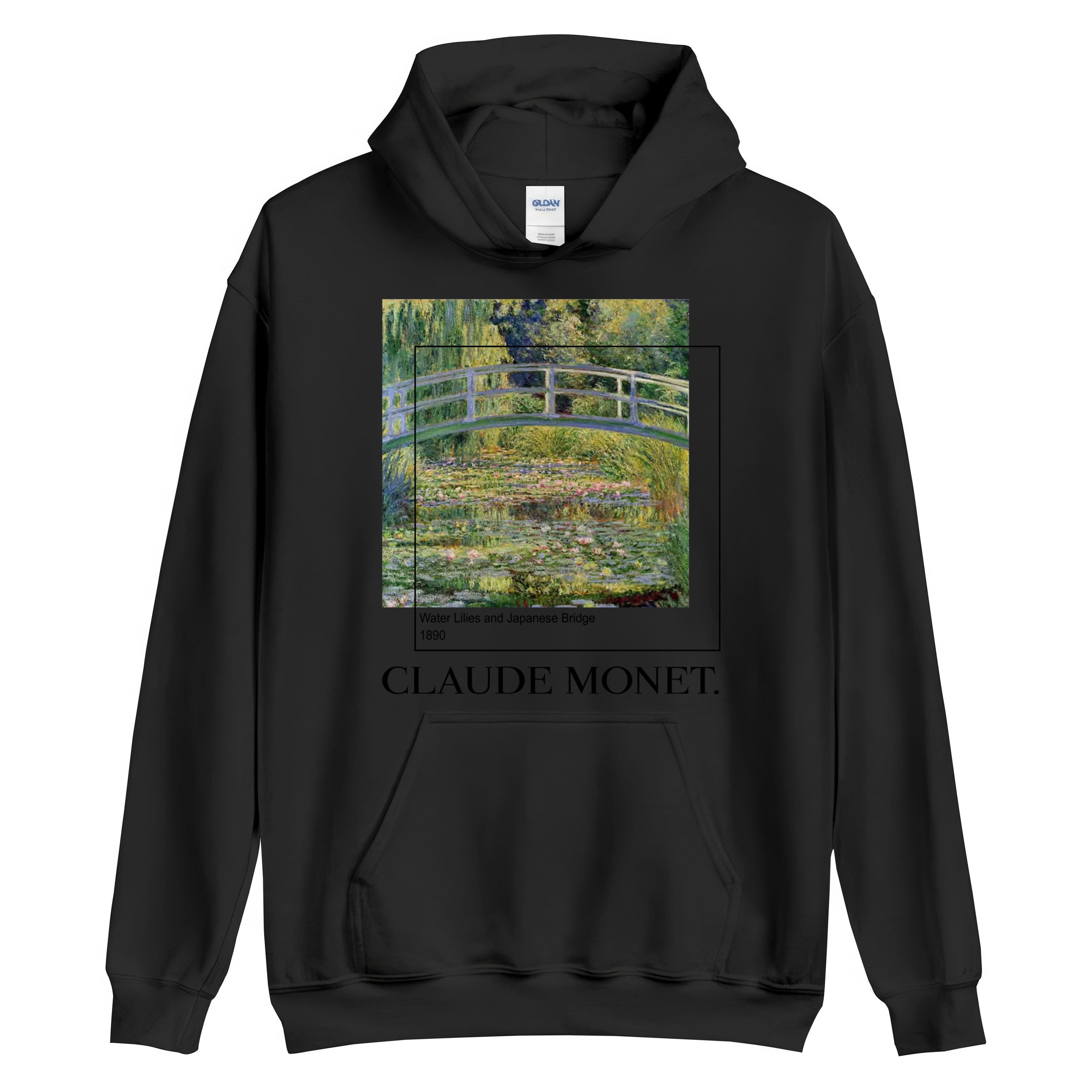 vintage Claude Monet Sweatshirt Unisex - Aesthetic Art Clothing %100 ...
