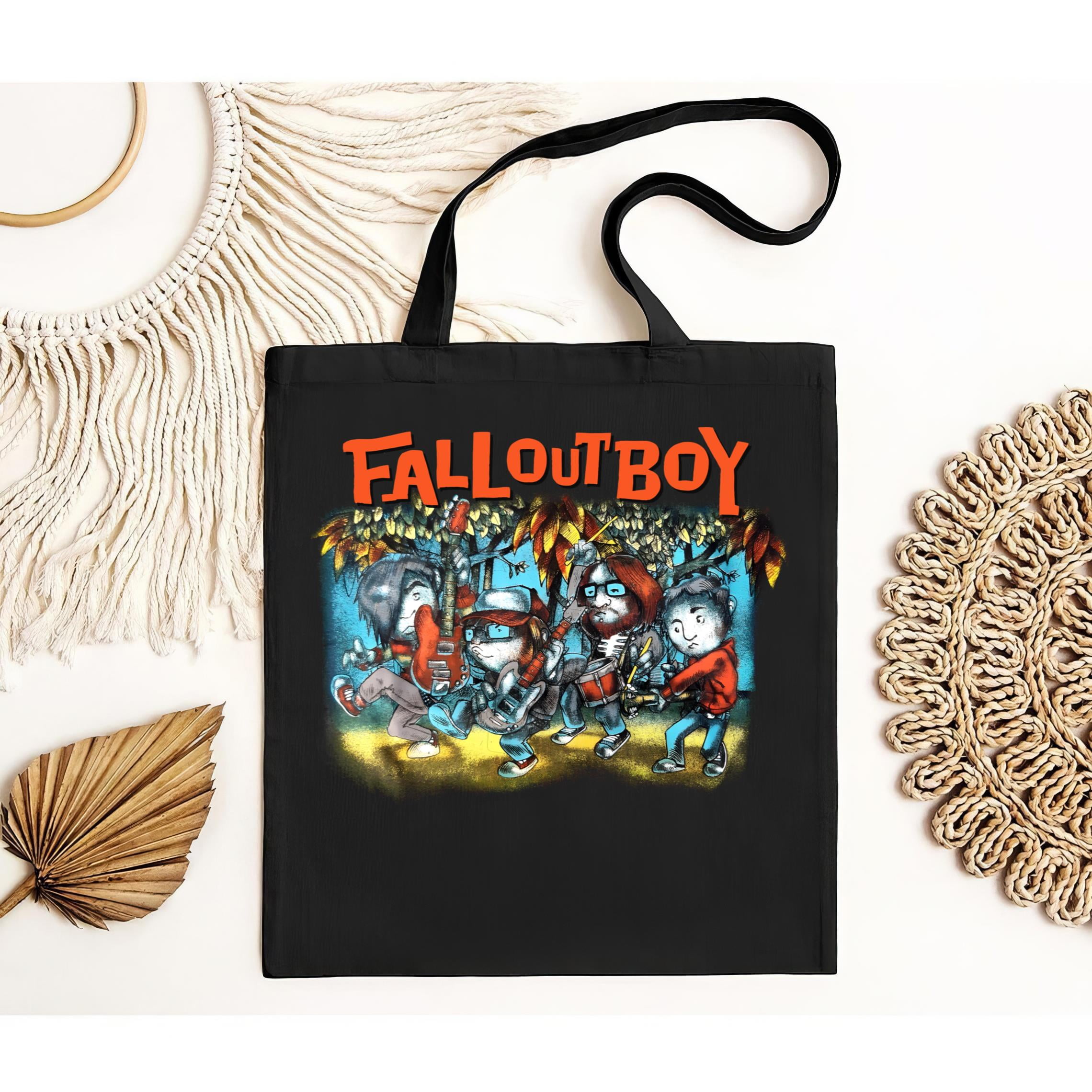 vintage Fall out boy band t-Bag young wild things tour t-Bag-TH41155 ...