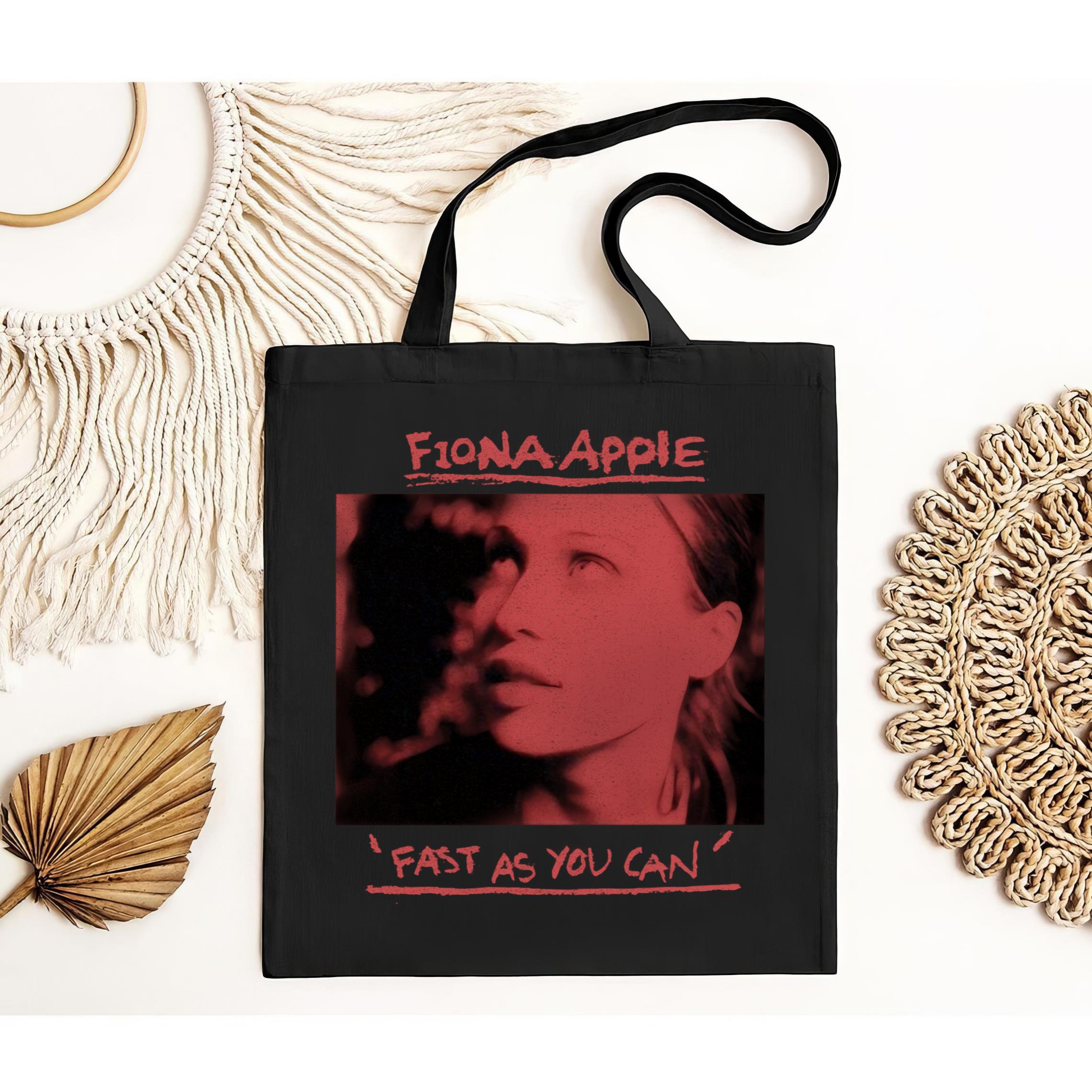 vintage Fiona Apple Fast As You Can Graphic Style T-Bag-TH41192 ...