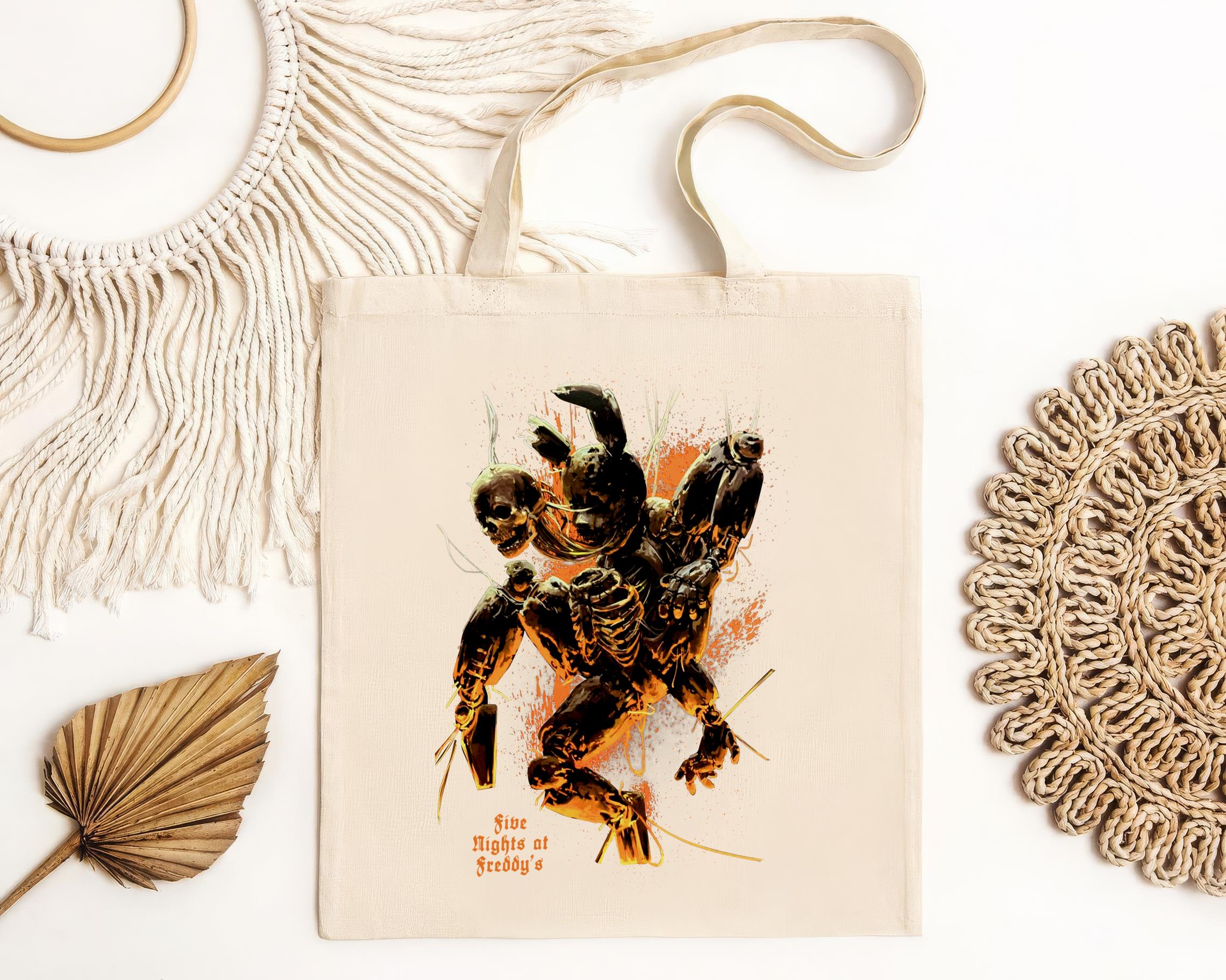 vintage Five Nights At Freddy is 3 Springtrap Jumbo Graphic TBag ...