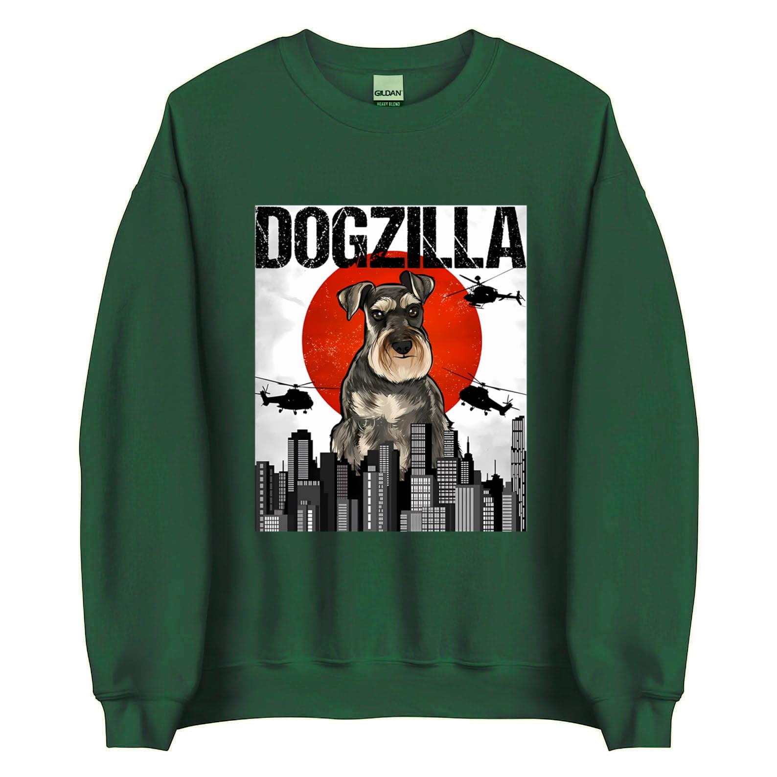 vintage Funny Miniature Schnauzer Dogzilla, Vintage Japanese Dog ...